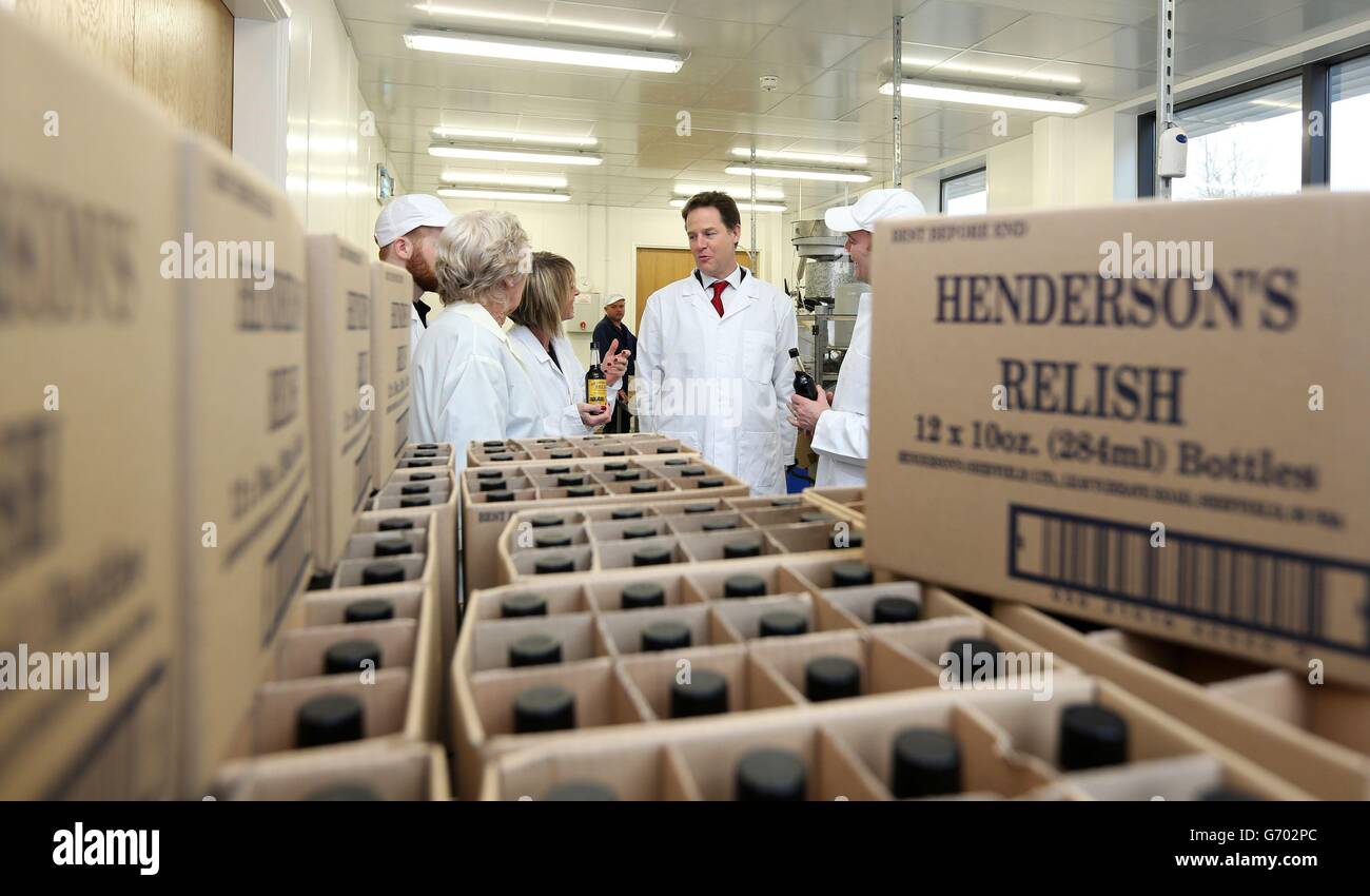 Hendersons relish hi-res stock photography and images - Alamy
