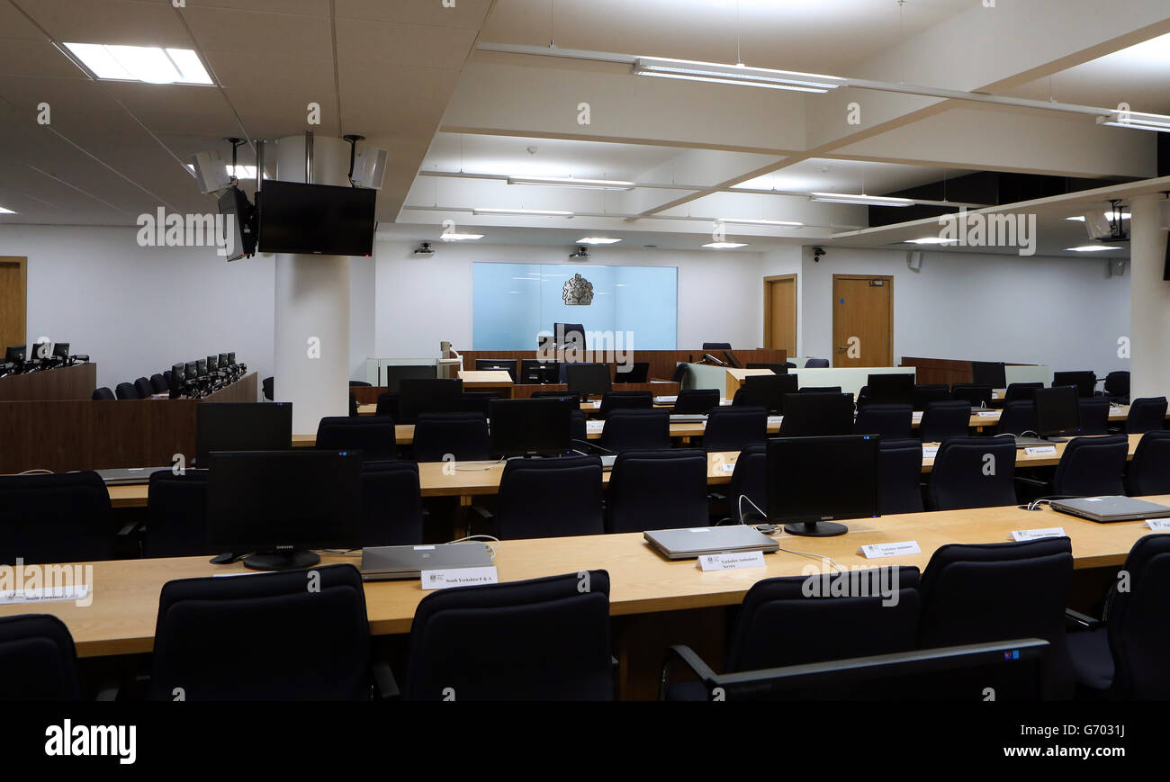 The Coroners' Court in Warrington, Cheshire where the Hillsborough ...