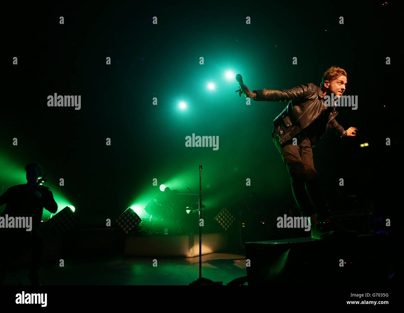 Ryan Tedder of OneRepublic performing on stage during the Teenage ...