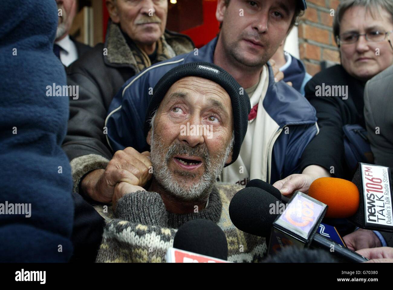 Tom Sweeney Hunger Strike Stock Photo - Alamy