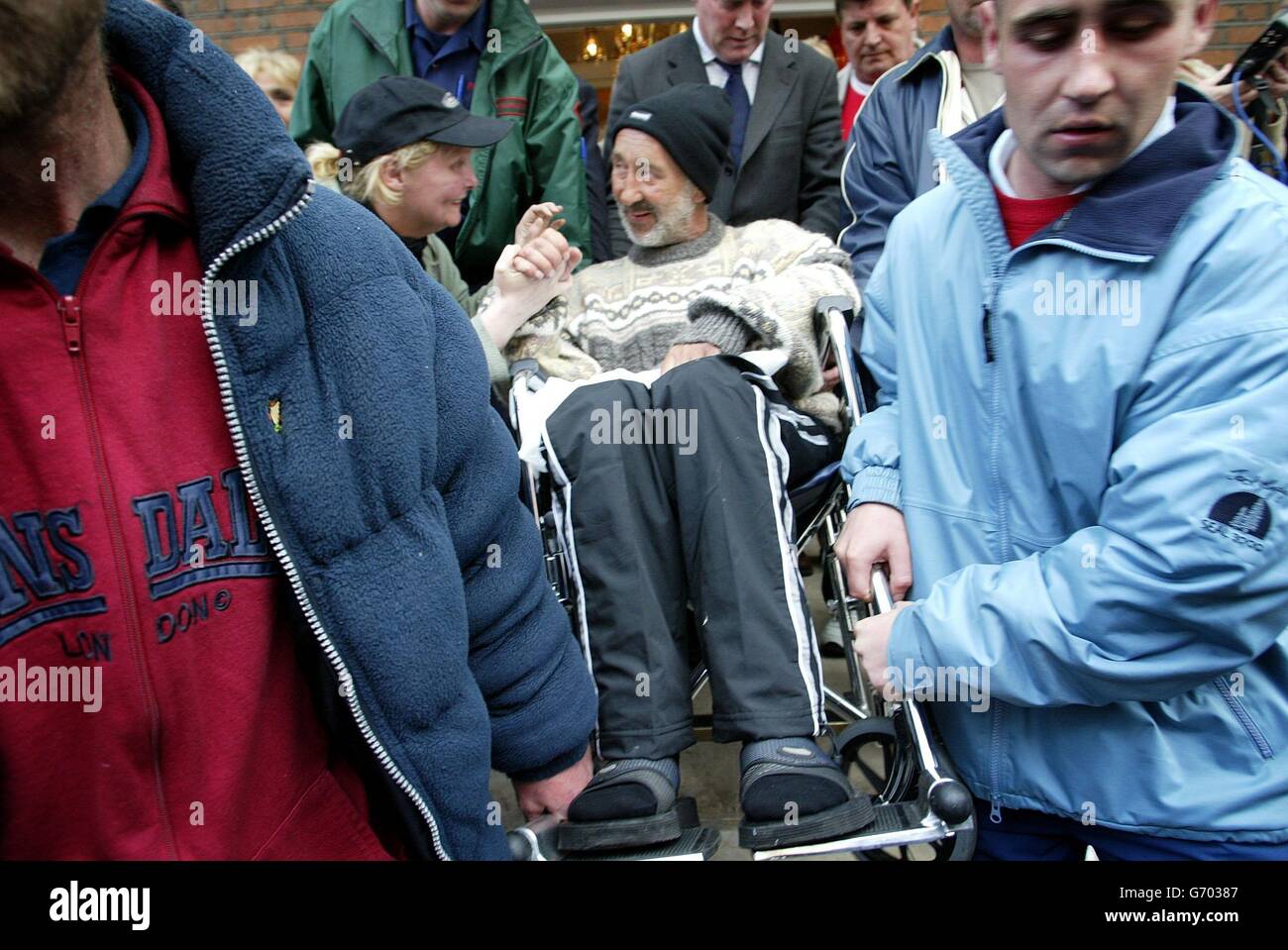 Tom Sweeney Hunger Strike Stock Photo - Alamy