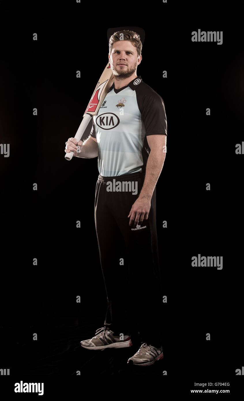 Cricket - Surrey County Cricket Club Photocall - Kia Oval Stock Photo ...