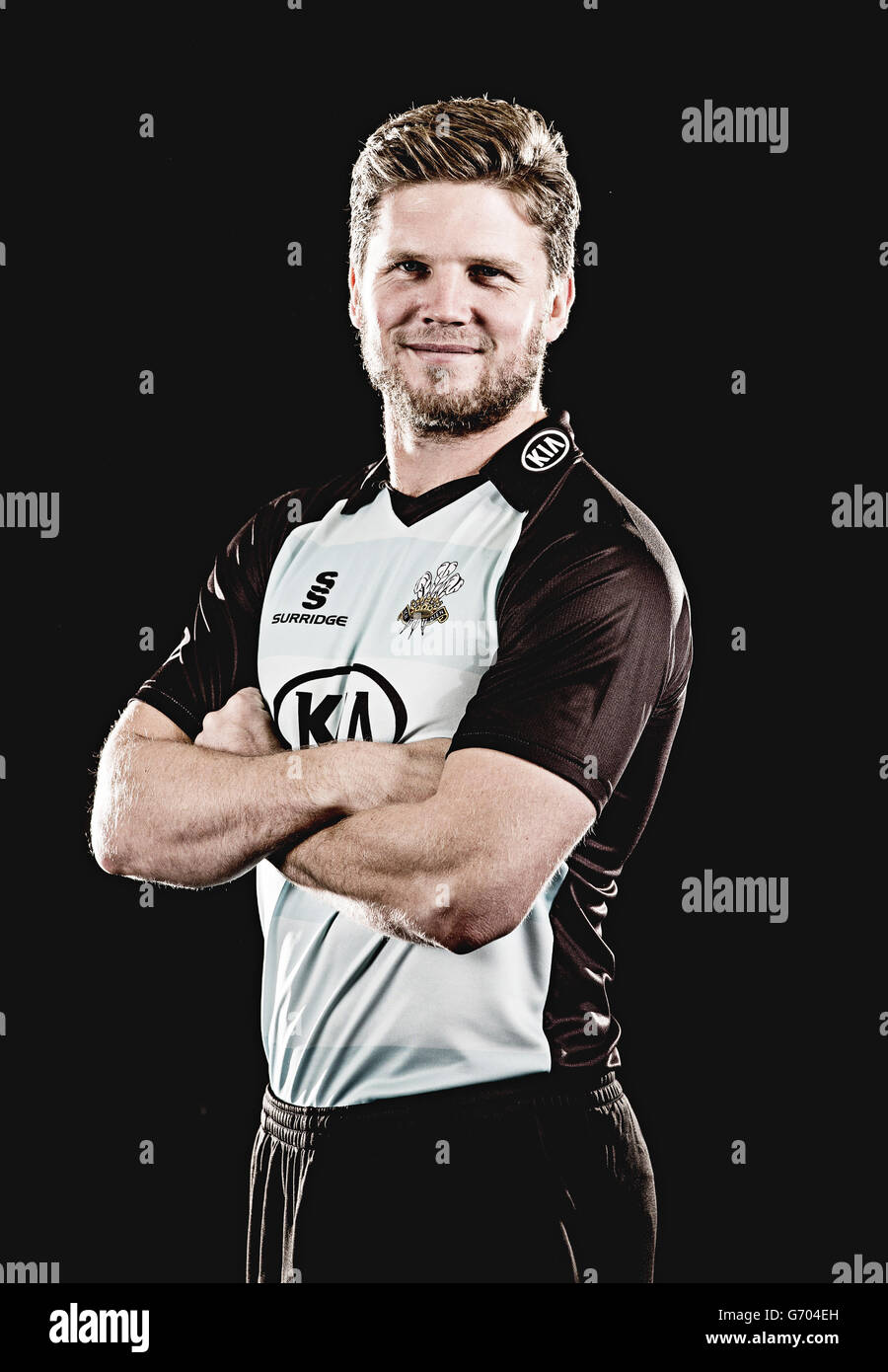Cricket - Surrey County Cricket Club Photocall - Kia Oval Stock Photo ...
