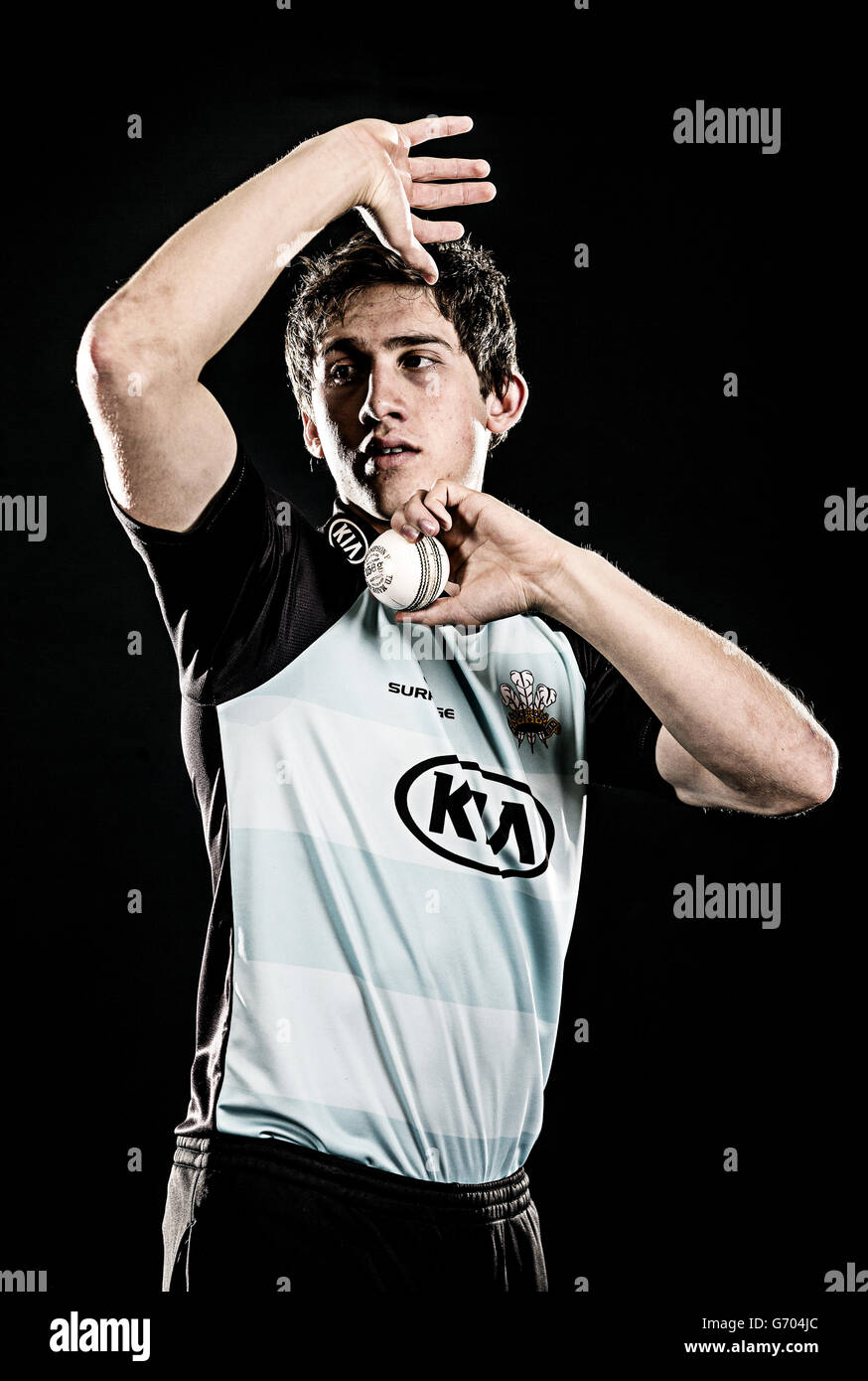 Cricket - Surrey County Cricket Club Photocall - Kia Oval Stock Photo ...