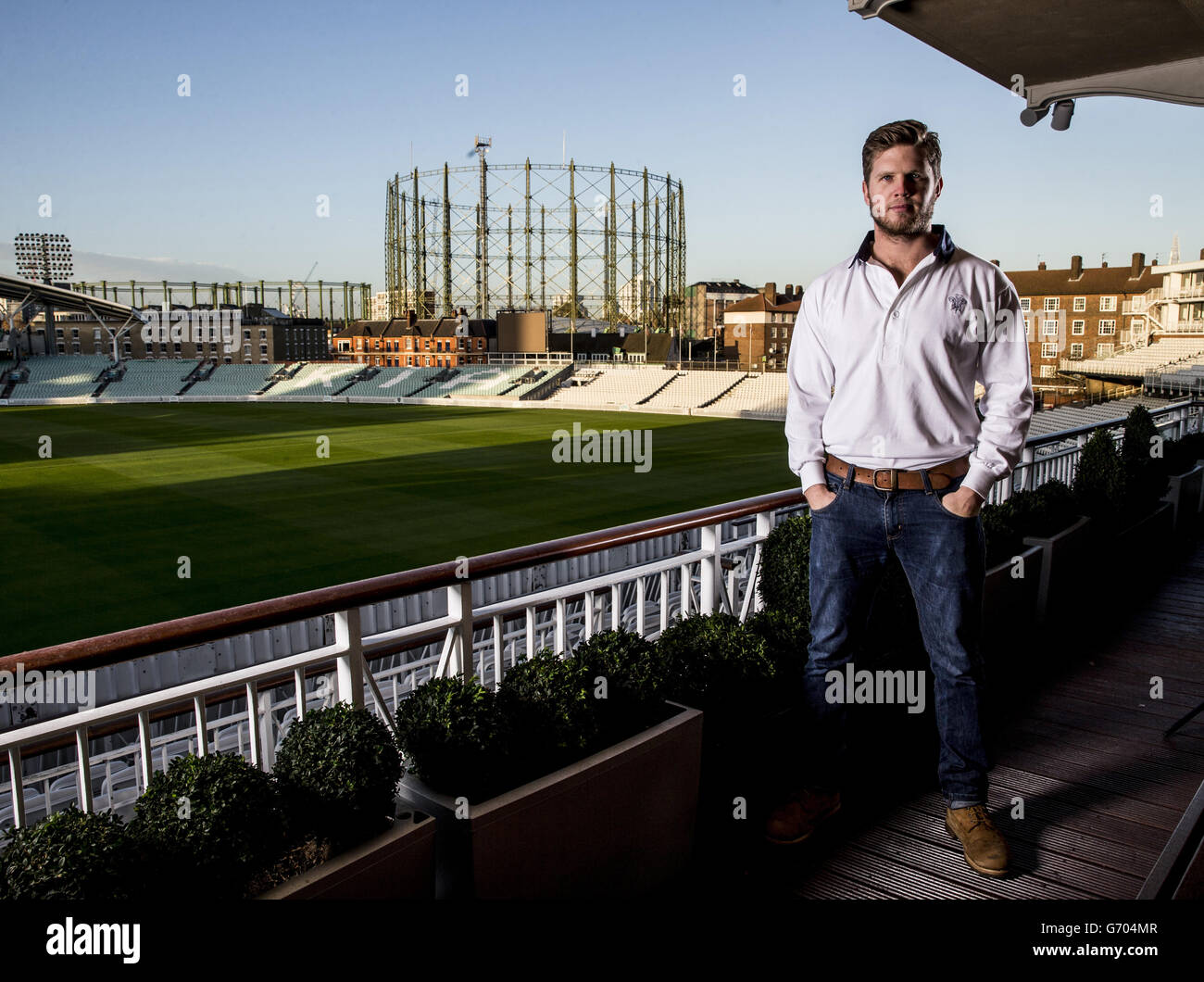 Cricket - Surrey County Cricket Club Photocall - Kia Oval Stock Photo ...
