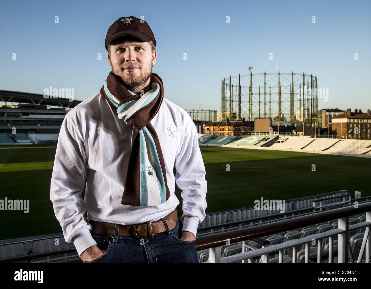 Cricket - Surrey County Cricket Club Photocall - Kia Oval Stock Photo ...