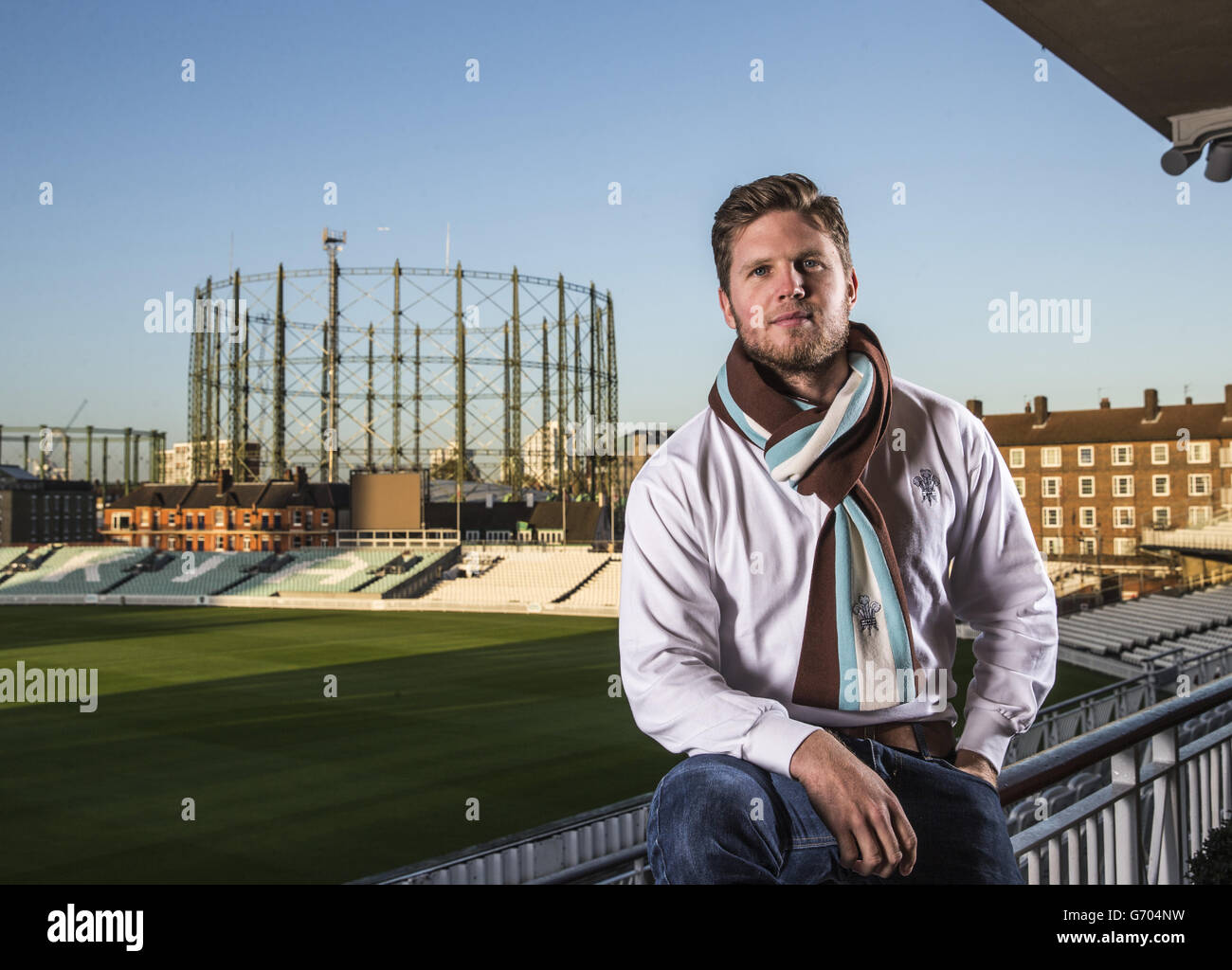 Cricket - Surrey County Cricket Club Photocall - Kia Oval Stock Photo ...