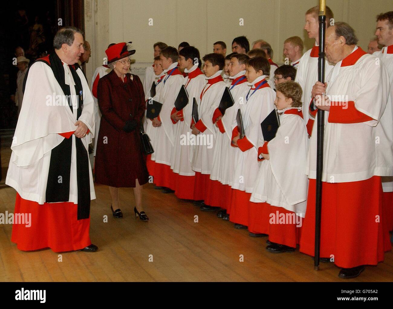 Queen elizabeth ii chapels royal hi-res stock photography and images ...