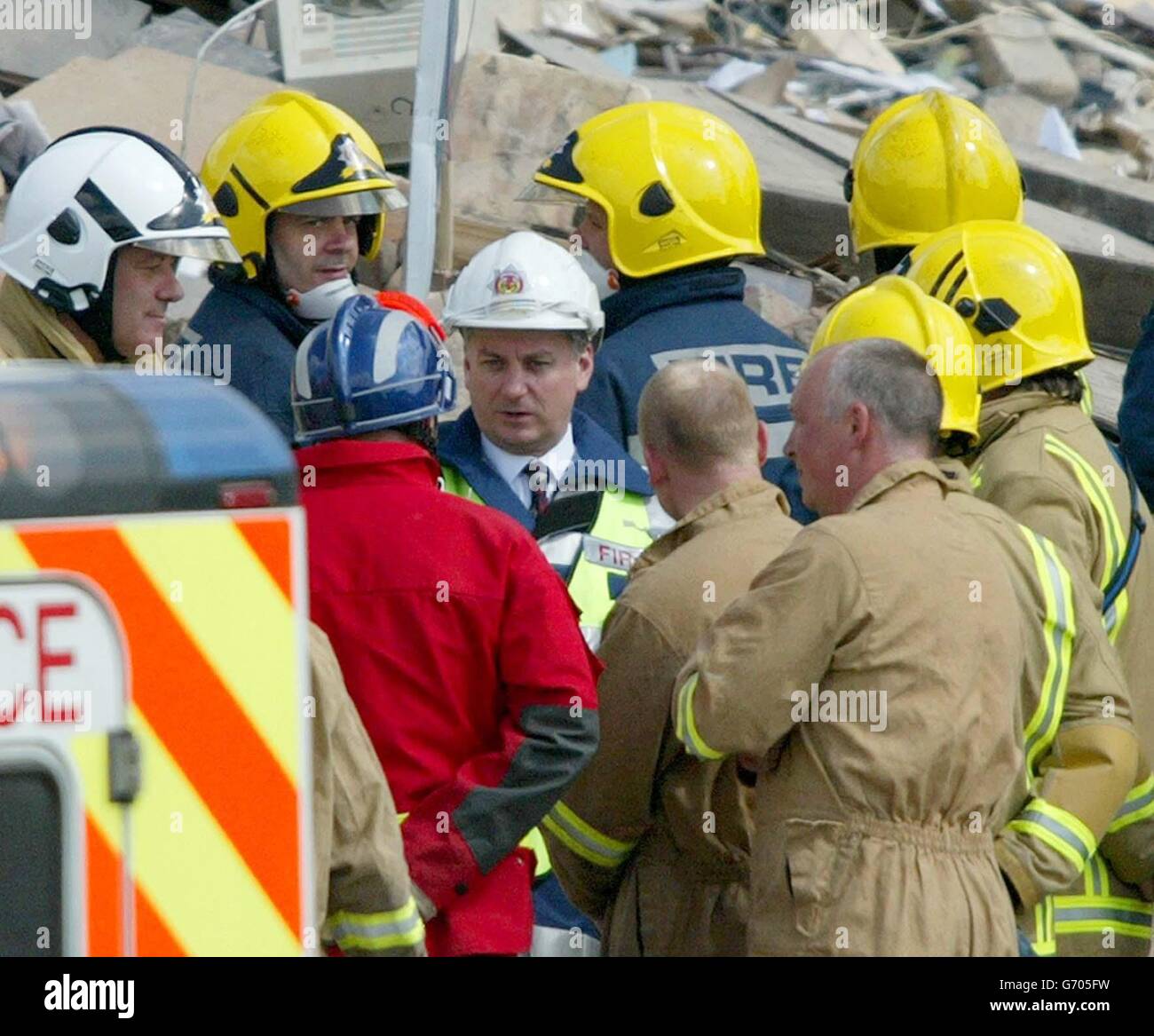 Jack McConell Factory Explosion Stock Photo - Alamy
