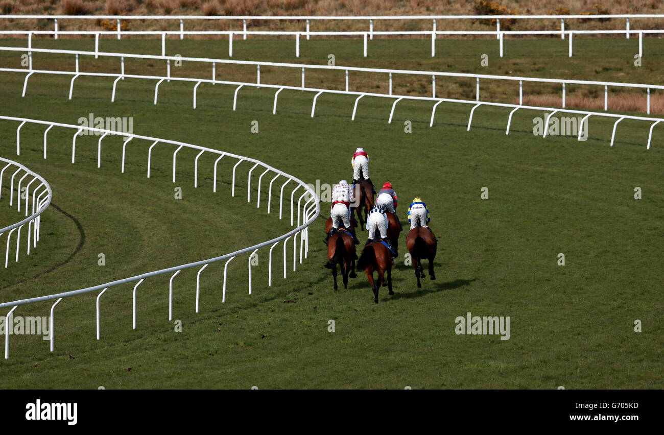 Ffos las racecourse general view hi-res stock photography and images ...