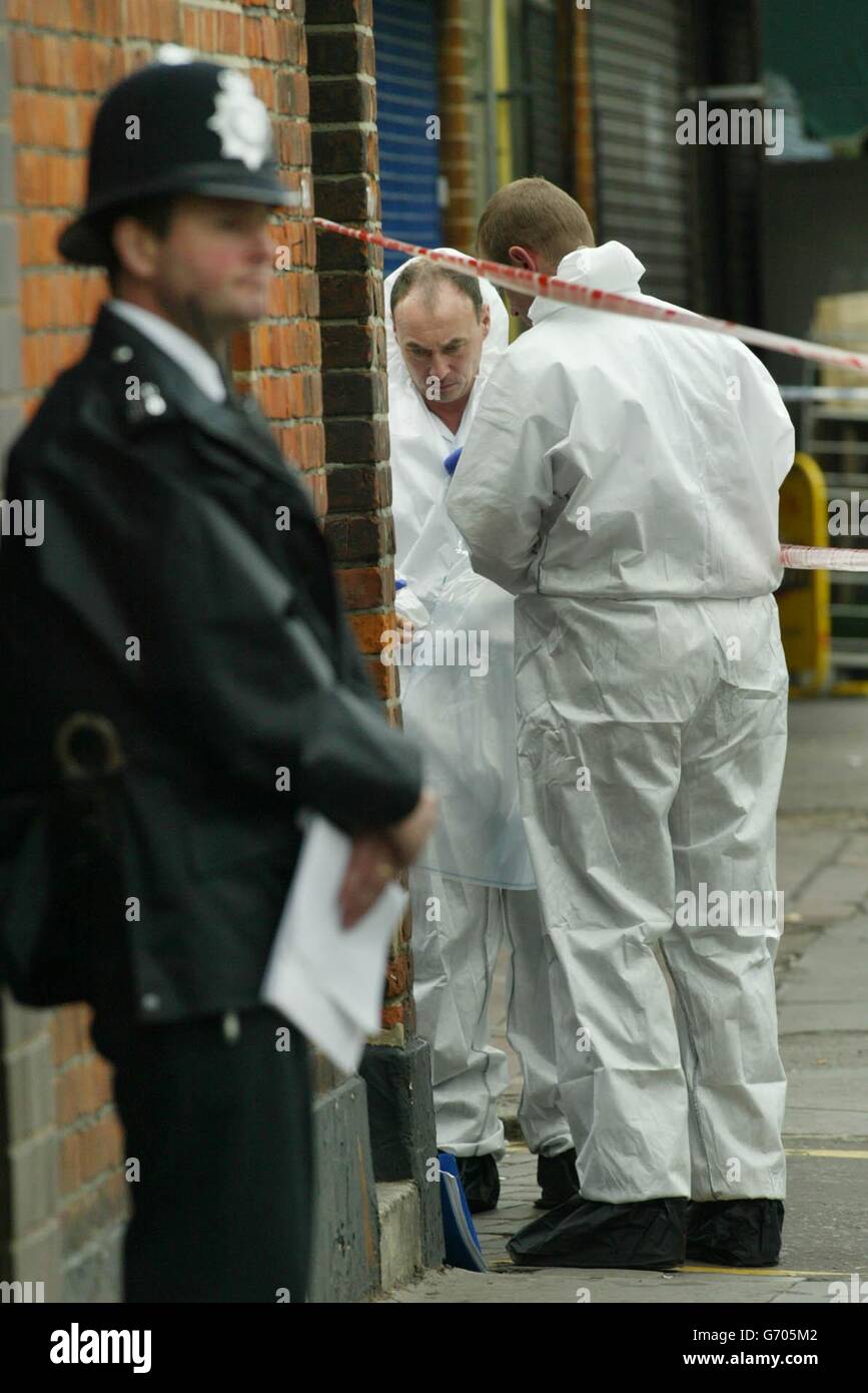 In south london the metropolitan police officer hi-res stock ...