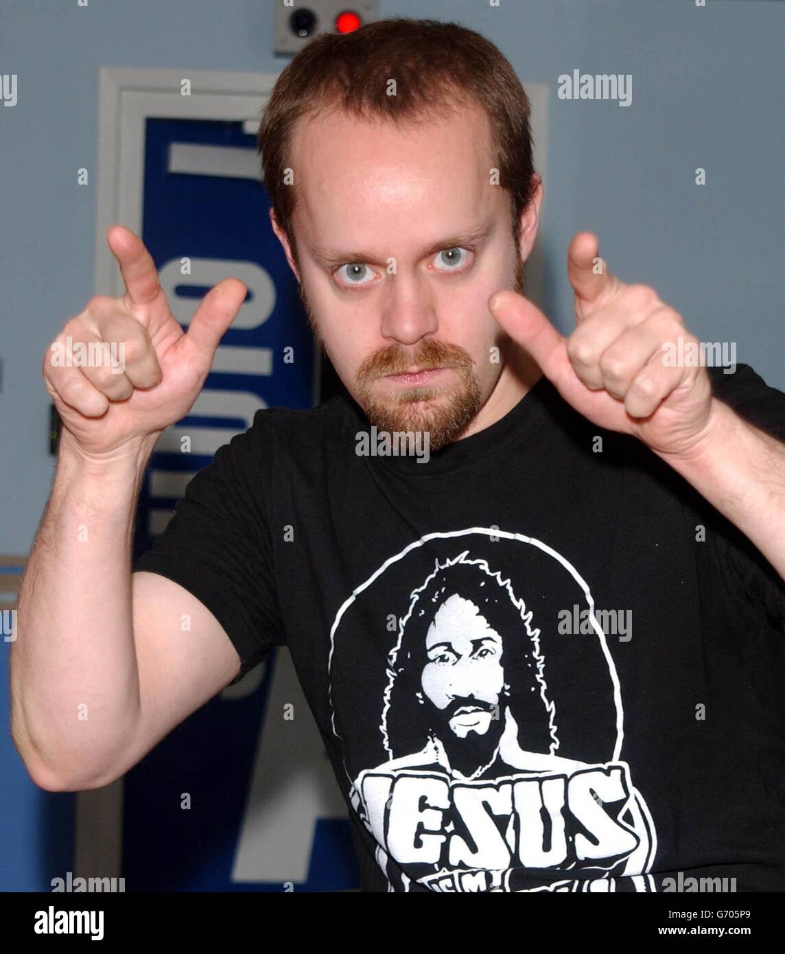 Ash on MTV TRL UK Stock Photo - Alamy