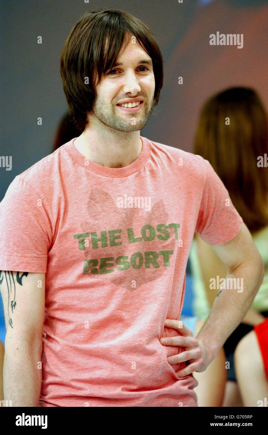 Ash on MTV TRL UK Stock Photo - Alamy