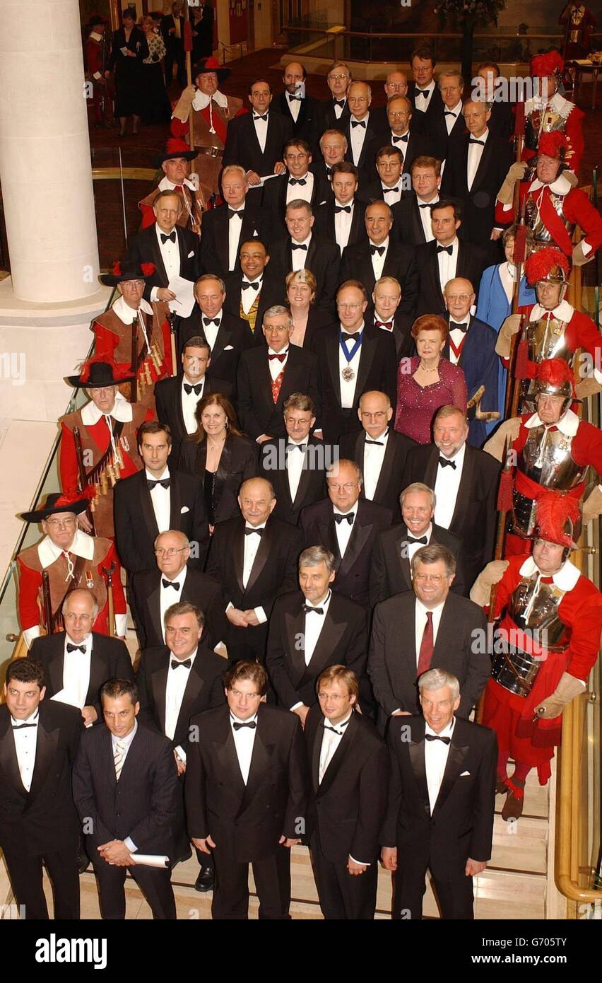 European Union Guildhall dinner Stock Photo - Alamy