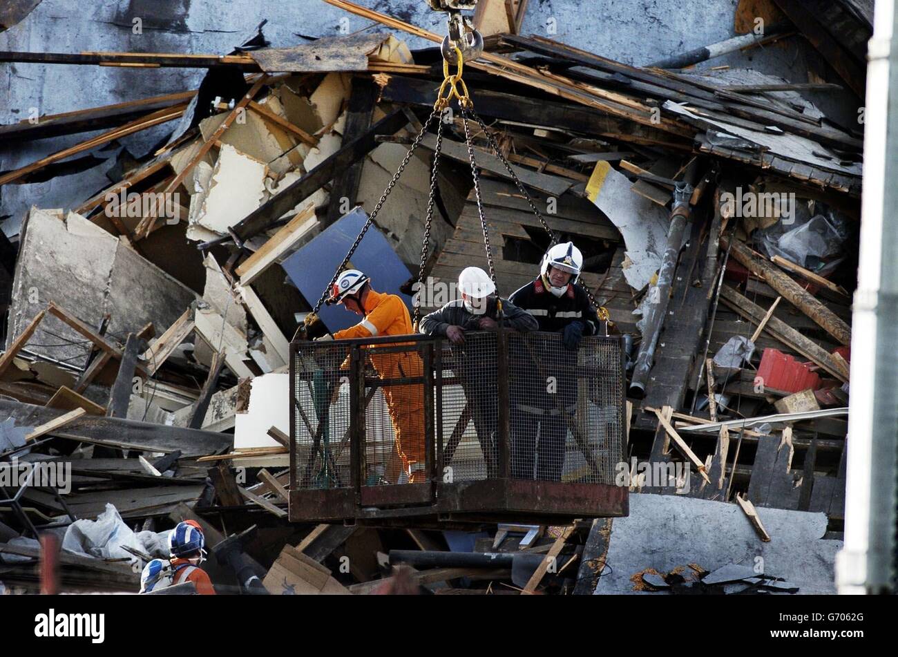 Stockline factory explosion hi-res stock photography and images - Alamy