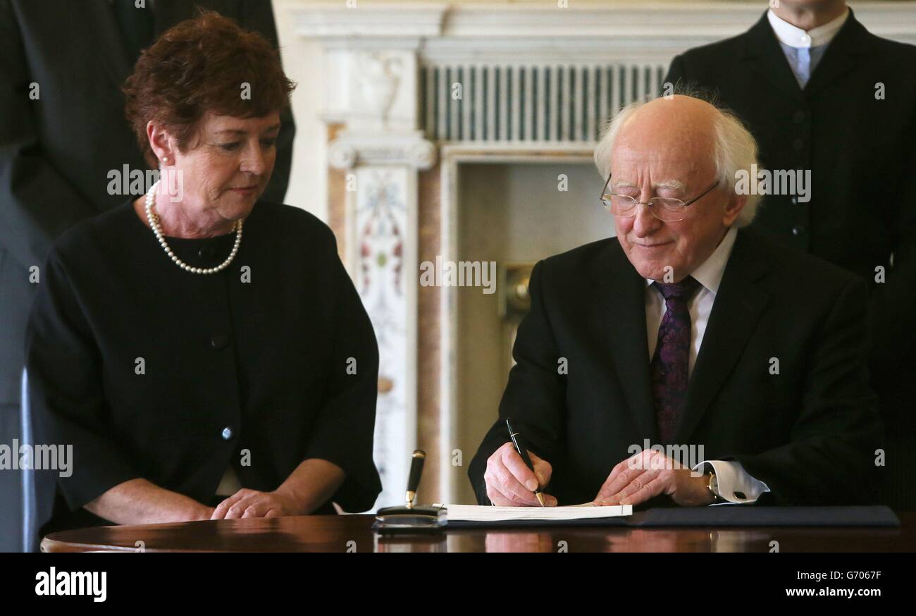 Irish judges appinted Stock Photo - Alamy