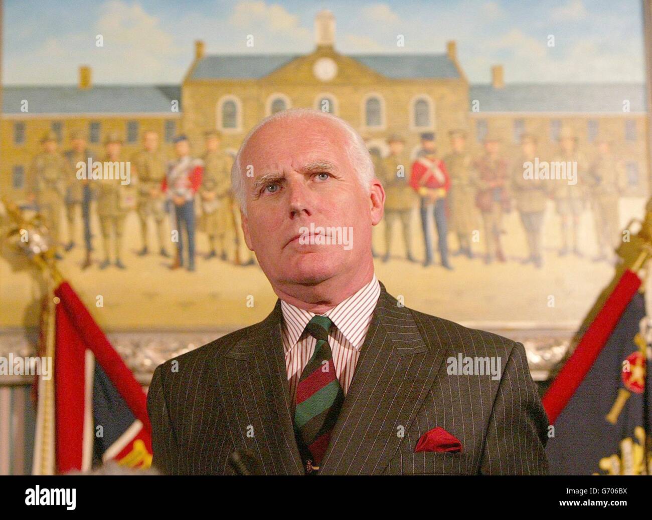 Colonel David Black, former commander of the Queen's Lancashire ...