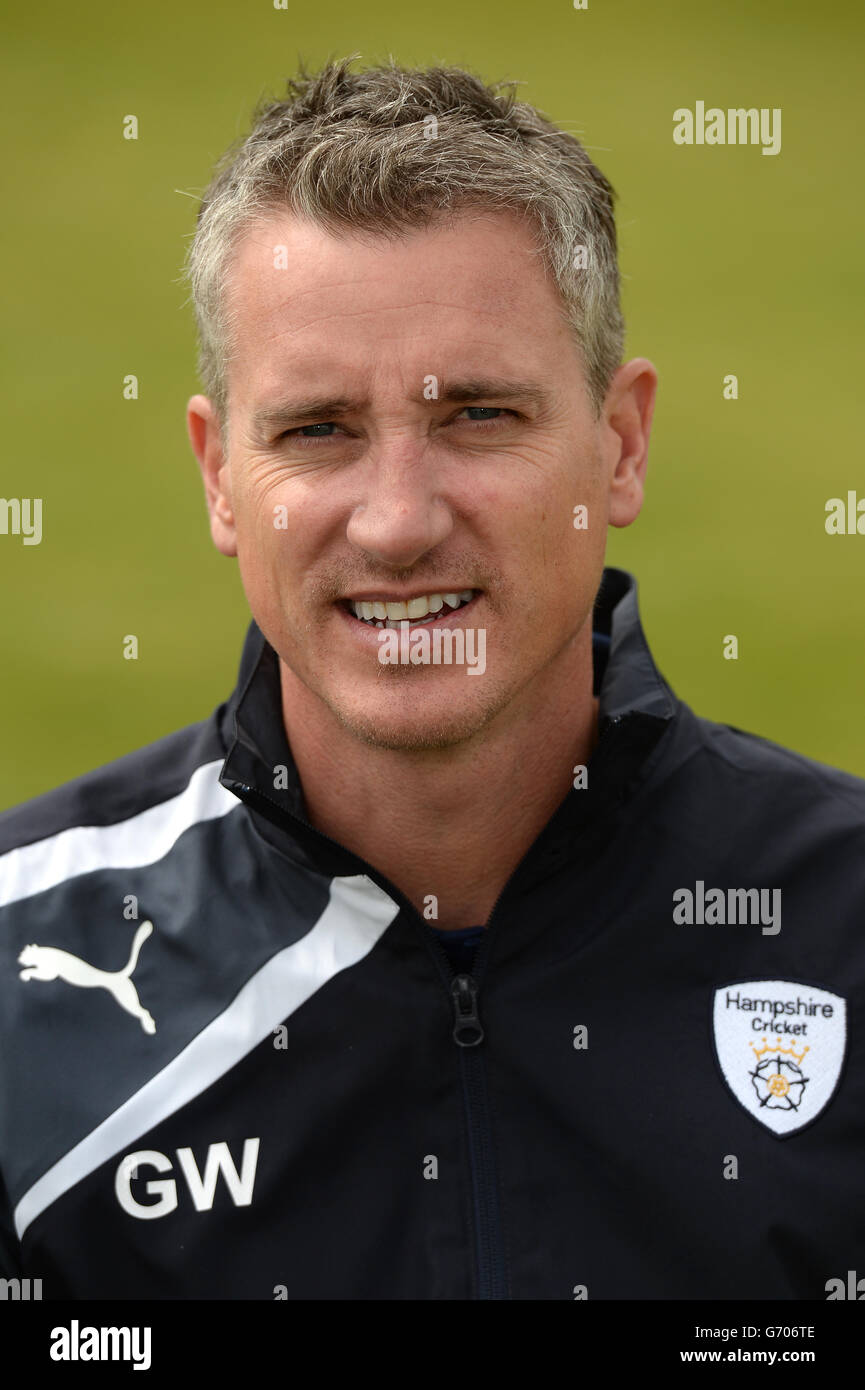 Hampshire director cricket giles white hi-res stock photography and ...