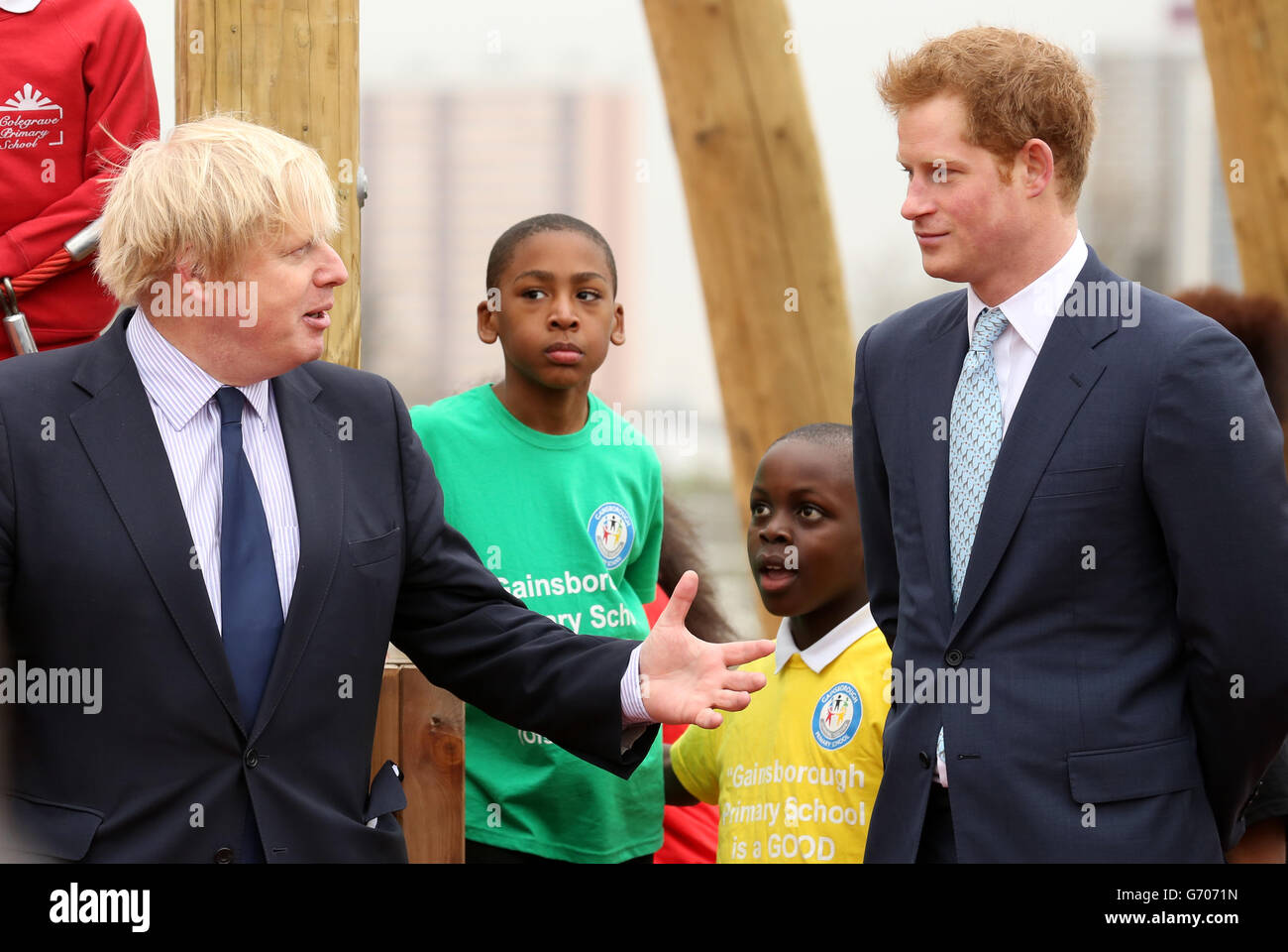 Harry mayor visit olympic park hi-res stock photography and images - Alamy