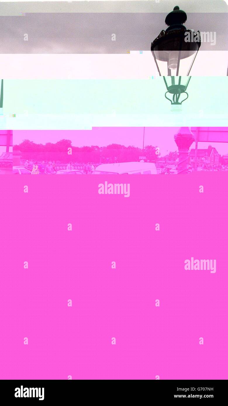 Police monitor spectators arriving at Forest's City Ground Stock Photo ...