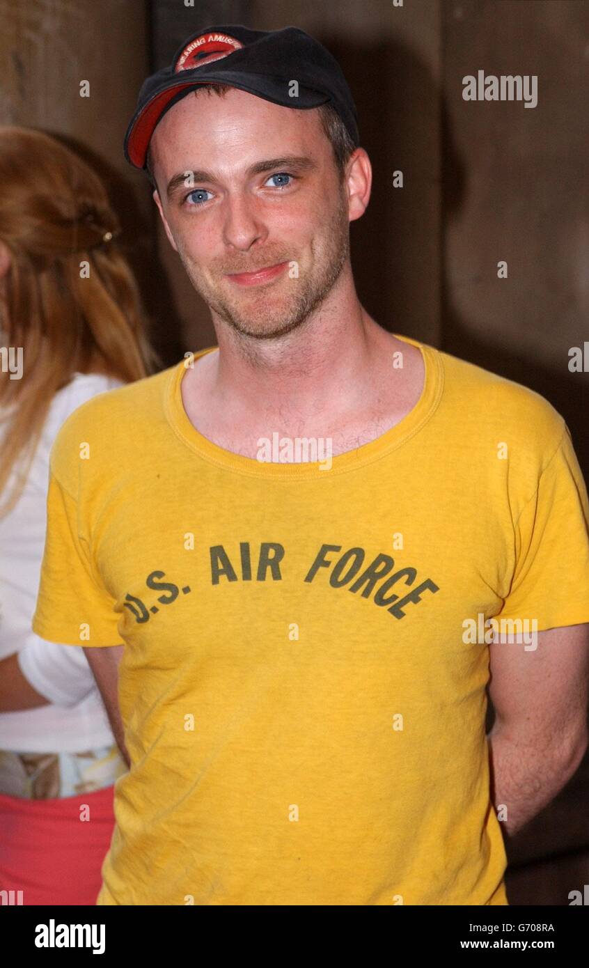 Travis frontman Fran Healy arrives for the private view of photo-london ...