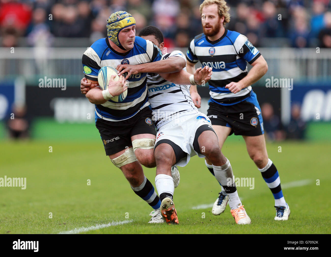 Bath's Carl Fearns during the Amlin Challenge Cup Quarter Final match ...