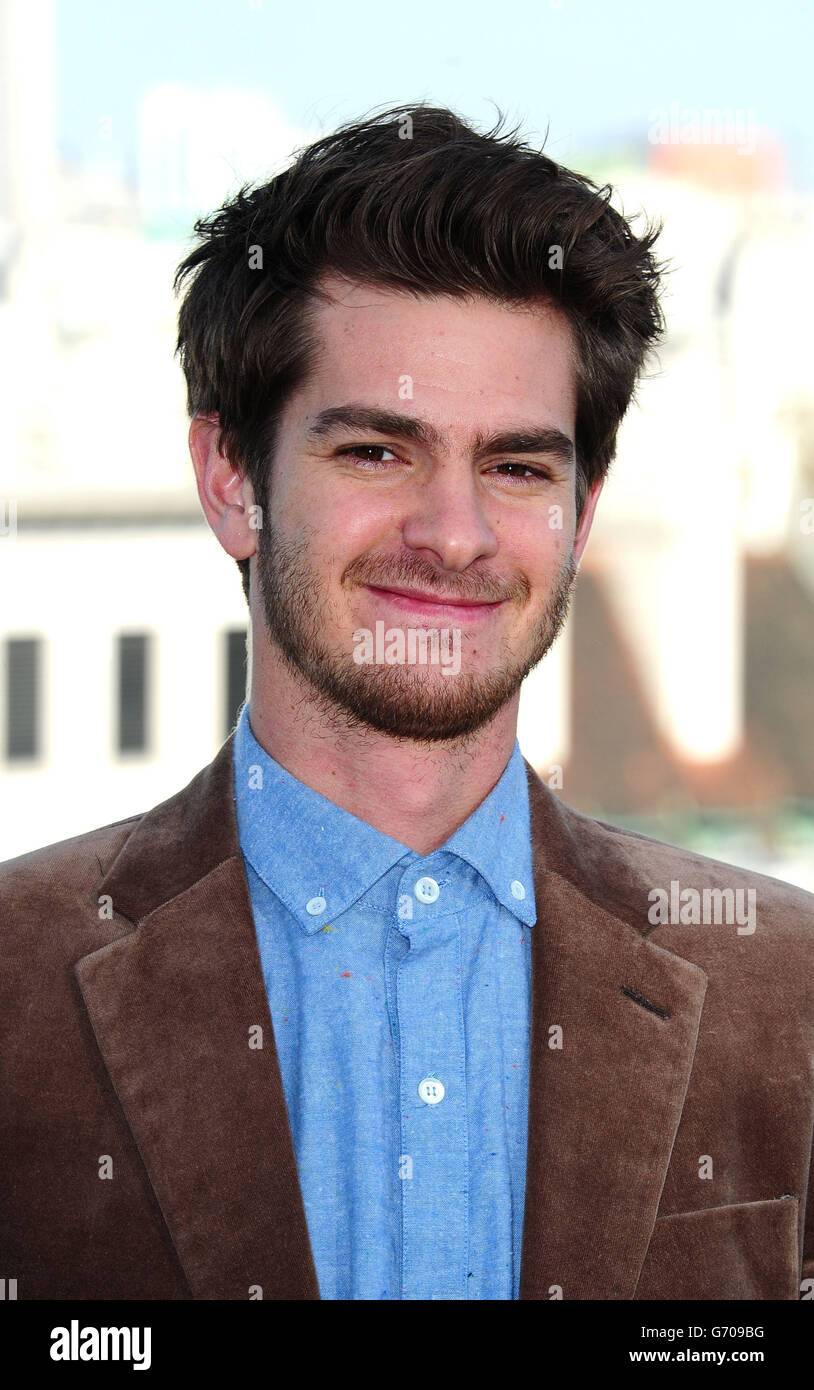 The Amazing Spiderman Photocall - London Stock Photo - Alamy