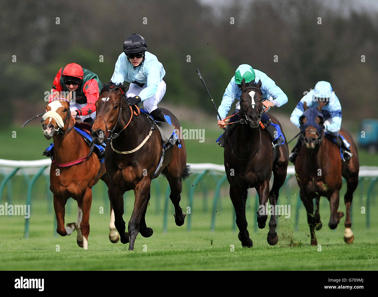 Horse Racing - Nottingham Racecourse Stock Photo - Alamy