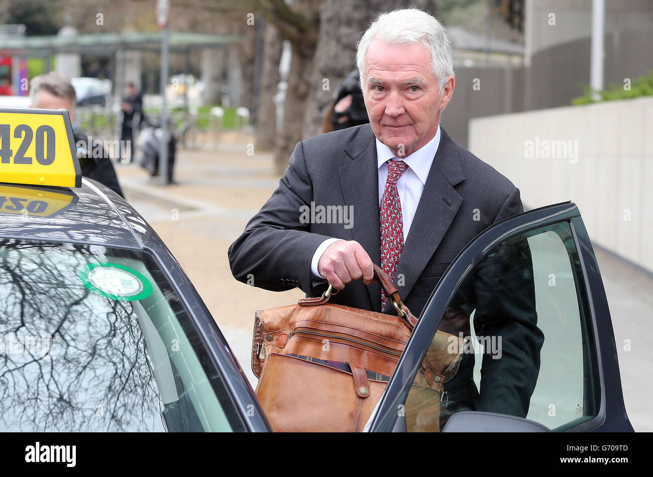Former chairman of anglo irish bank sean fitzpatrick hi-res stock ...