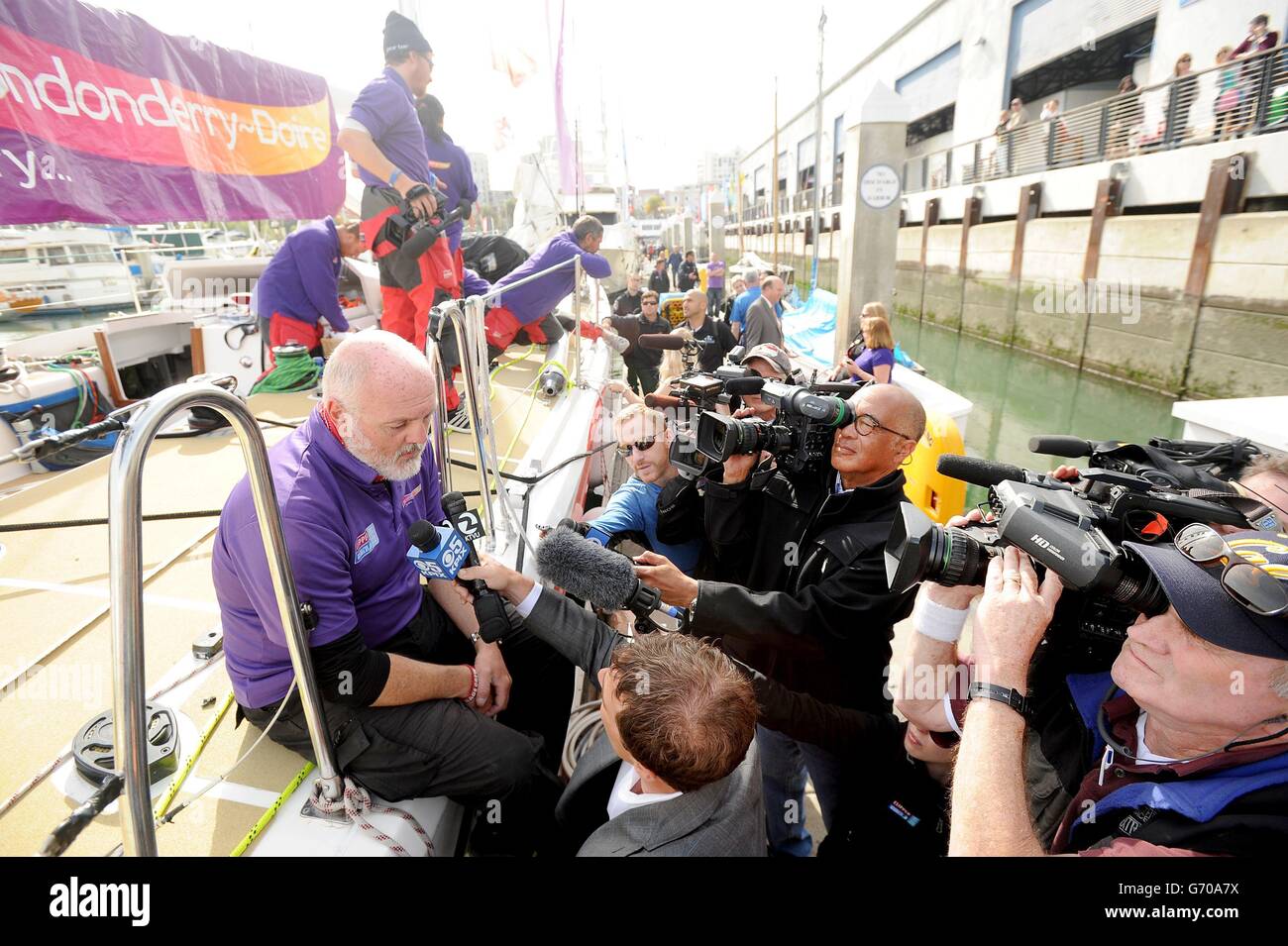 British sailor andrew taylor hi-res stock photography and images - Alamy