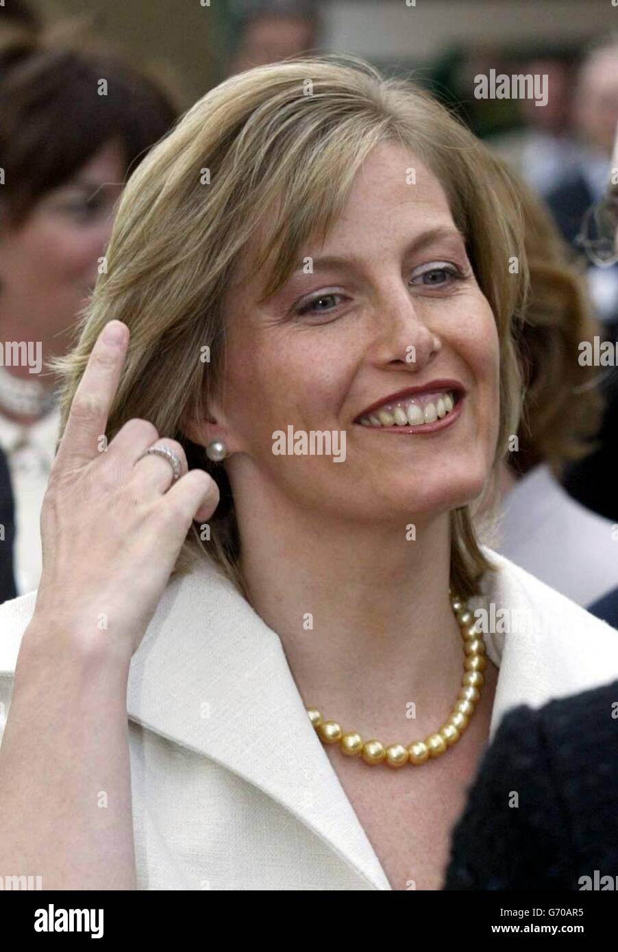 Countess of Wessex Chelsea Flower Show Stock Photo - Alamy