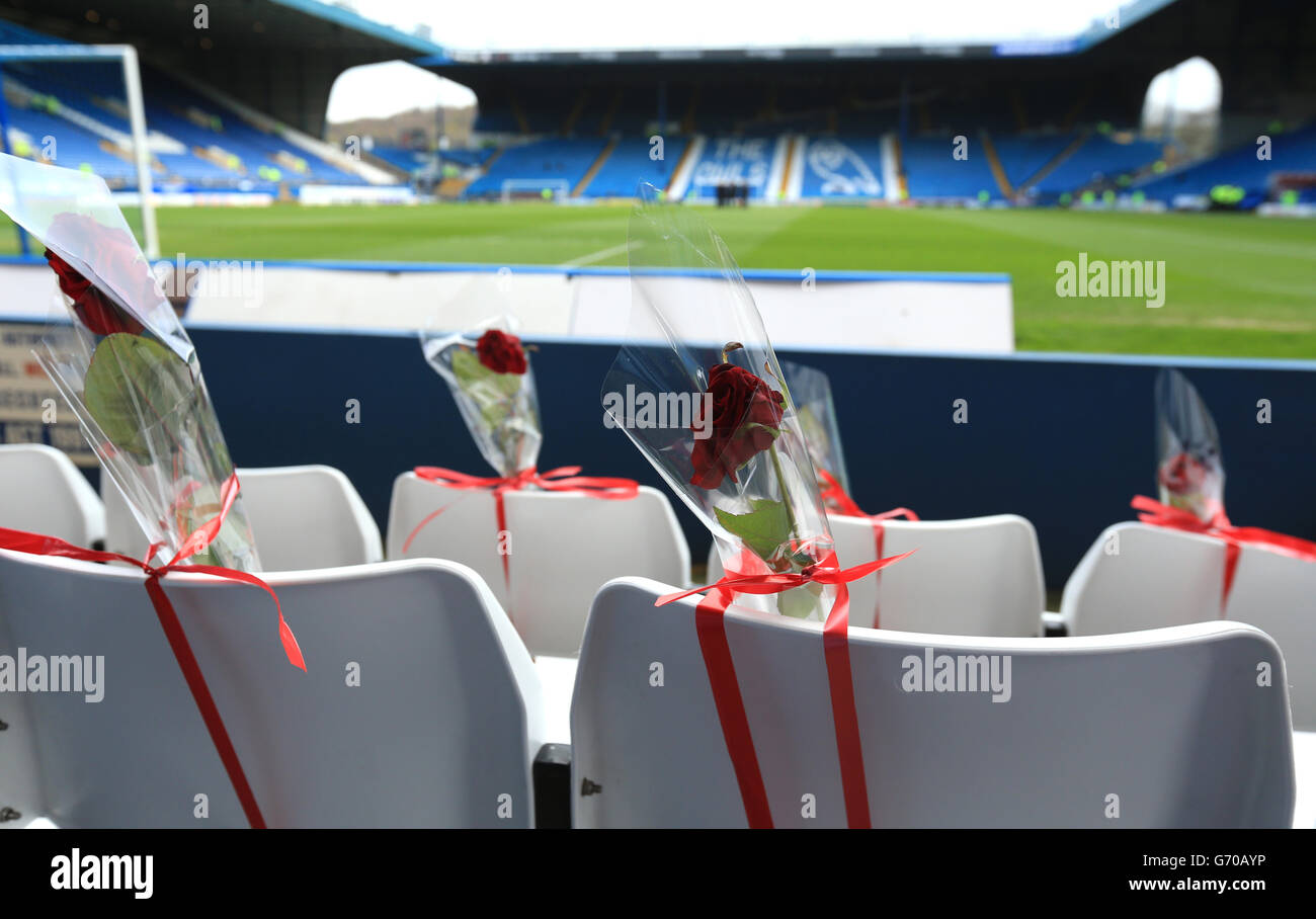96 blue seats at the Leppings Lane end of Hillsborough are replaced by ...