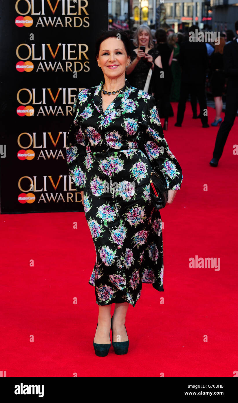 Arlene Phillips attending the Olivier Awards at the Royal Opera House ...