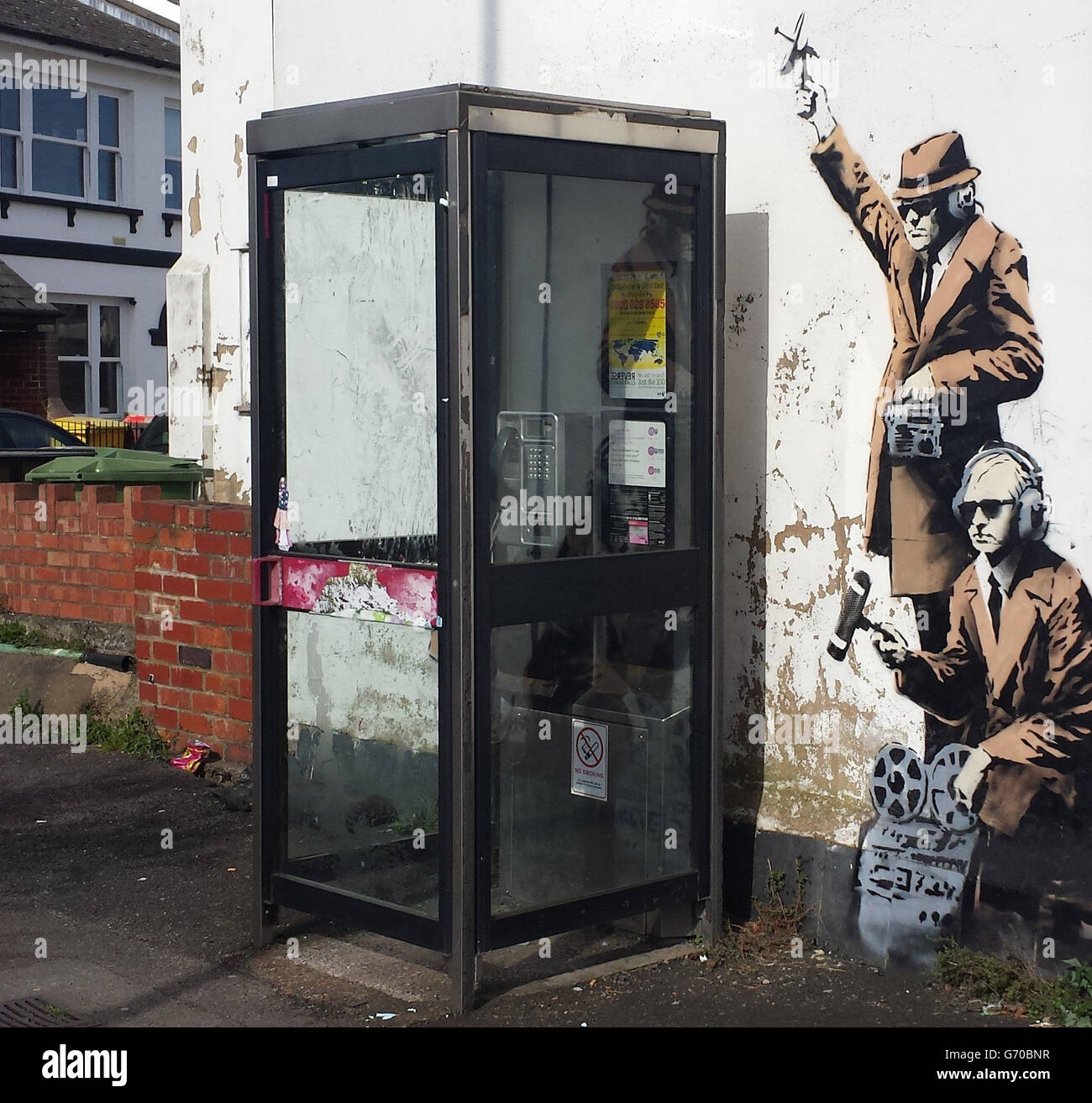 New Banksy artwork Stock Photo - Alamy