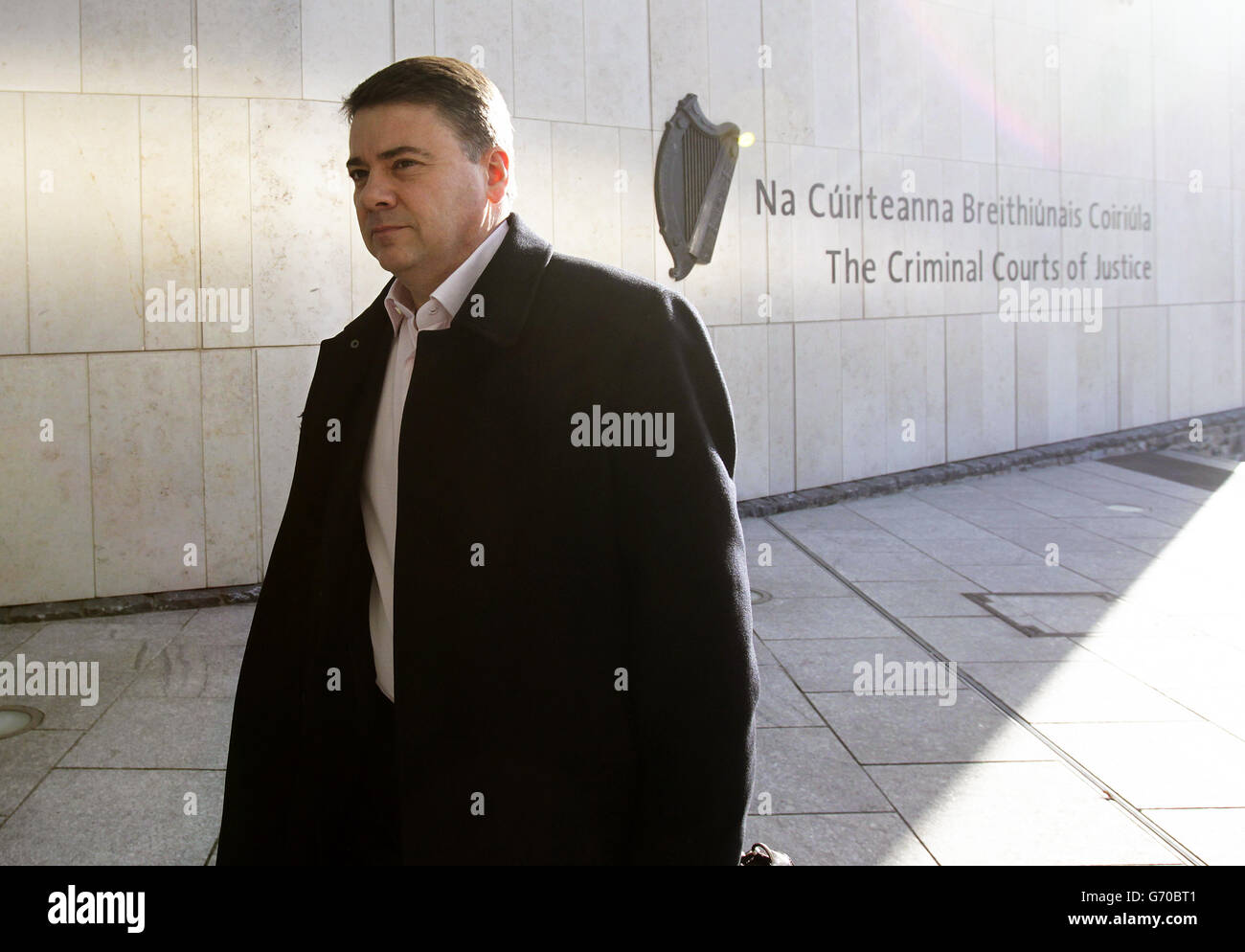 Former Anglo Irish Bank executive Pat Whelan, arrives at the Circuit ...