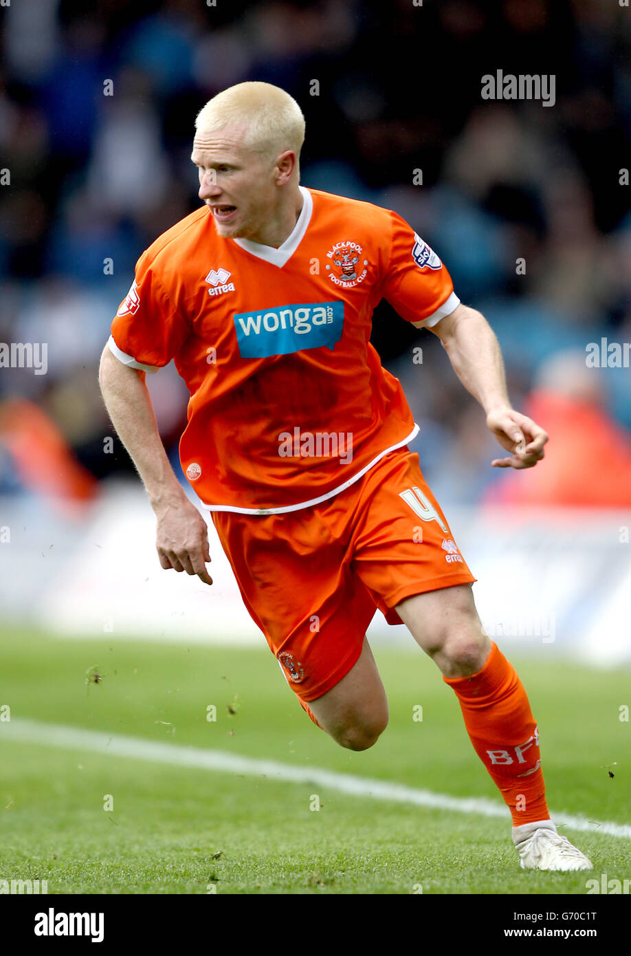 Soccer football league championship leeds united blackpool elland road ...
