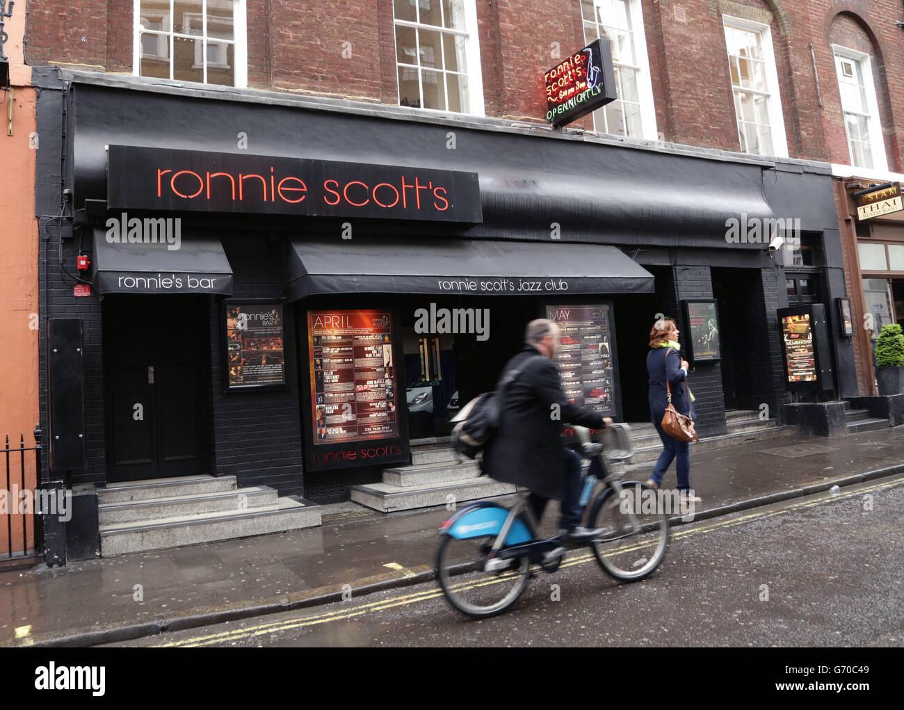 Ronnie scotts music venue in soho hi-res stock photography and images - Alamy