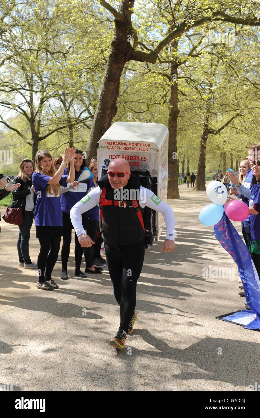 Charity runner Tony Phoenix-Morrison, known as Tony the Fridge on The ...