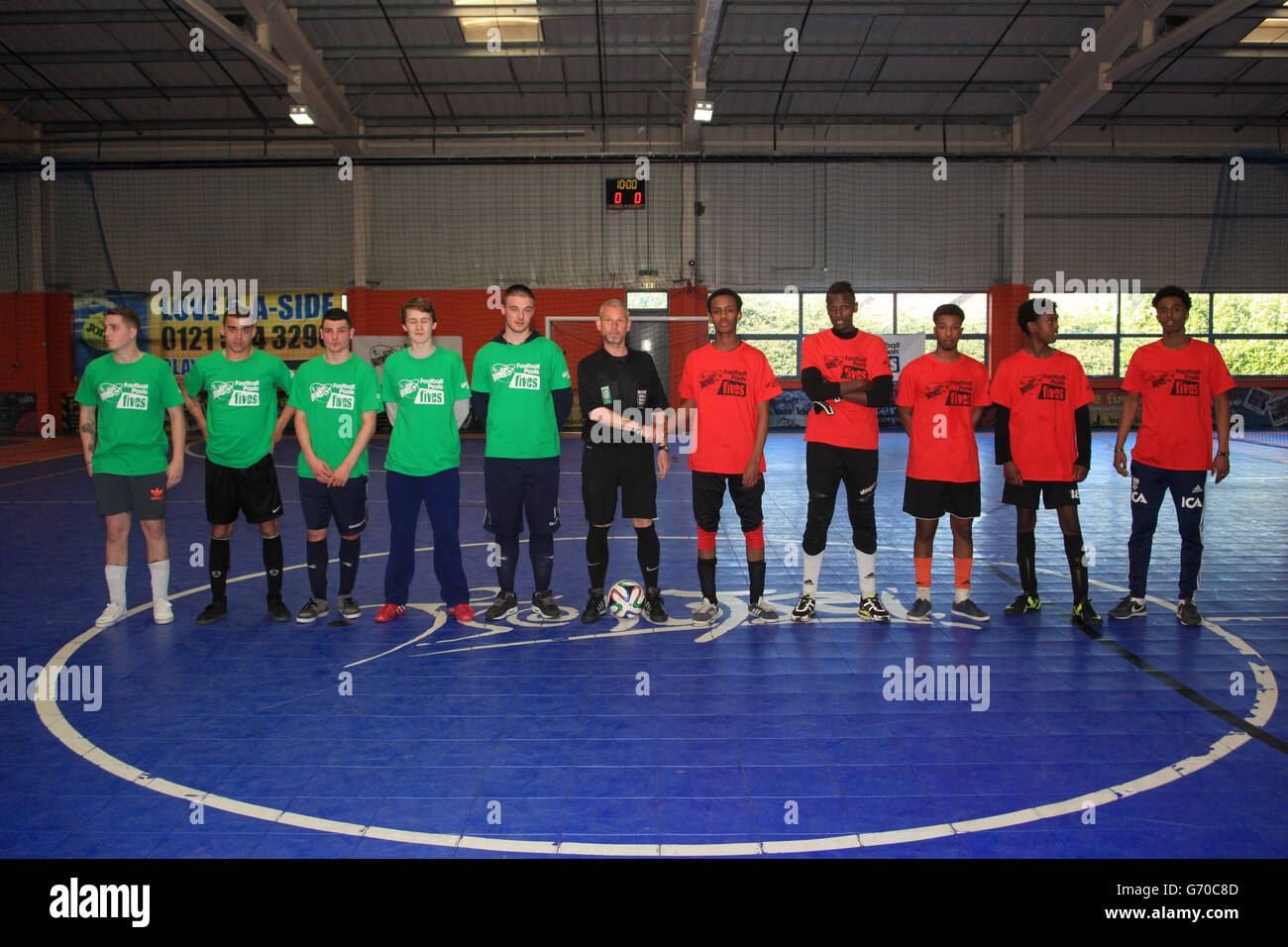 Soccer - StreetGames Football Pools Fives - Birmingham Stock Photo - Alamy