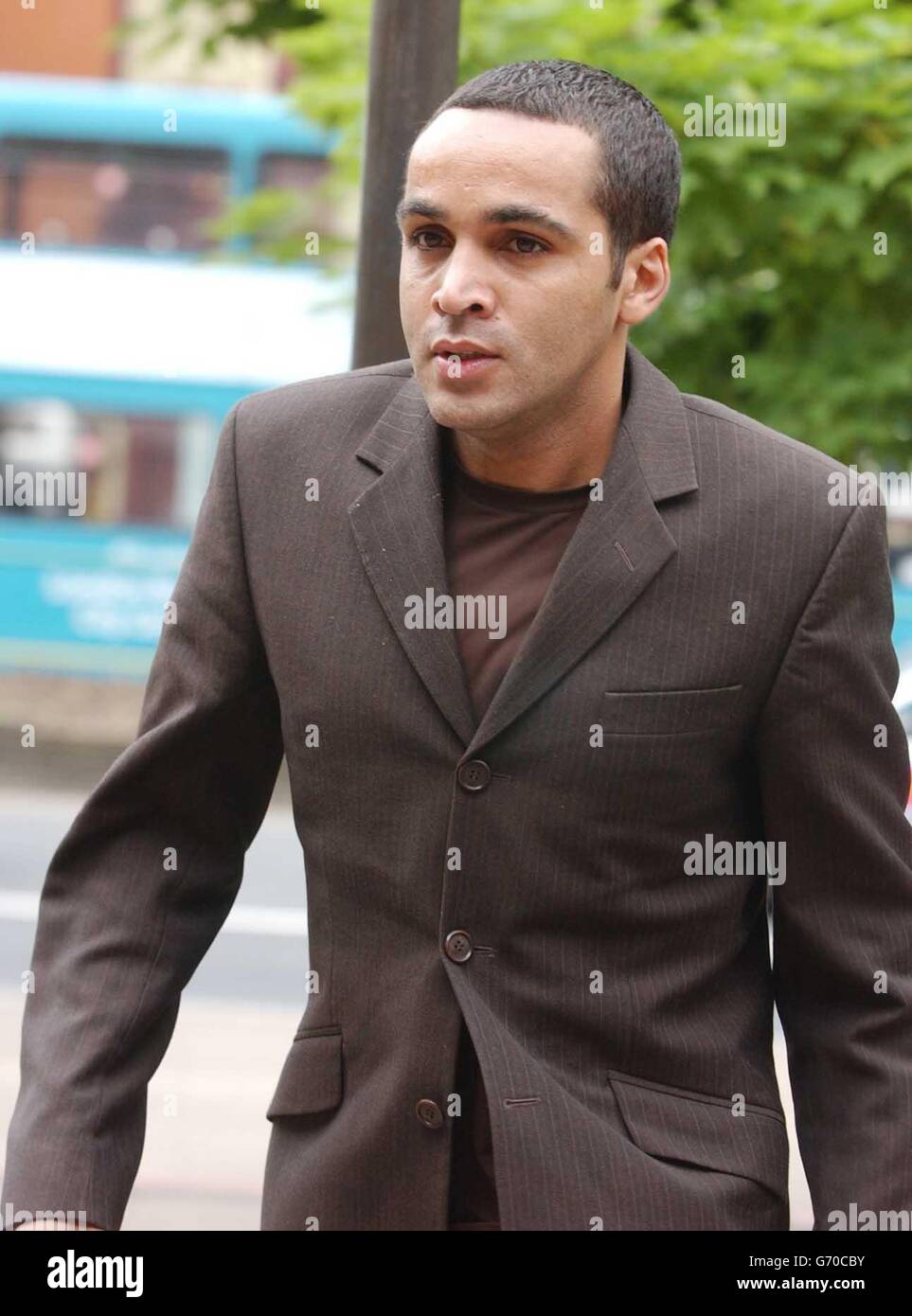 Gary Charles in court Stock Photo - Alamy