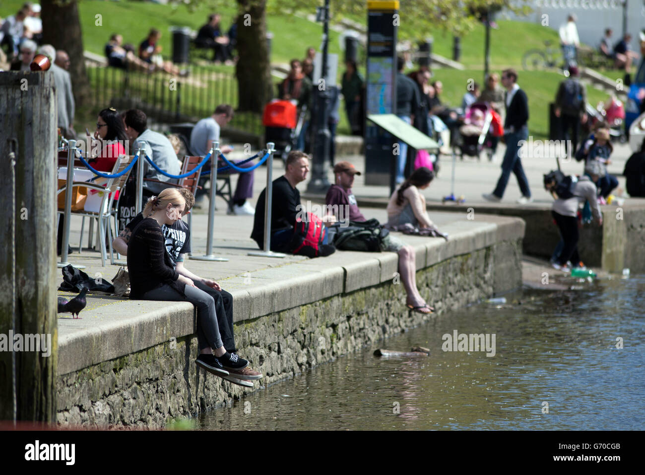 Spring weather April 14th Stock Photo - Alamy