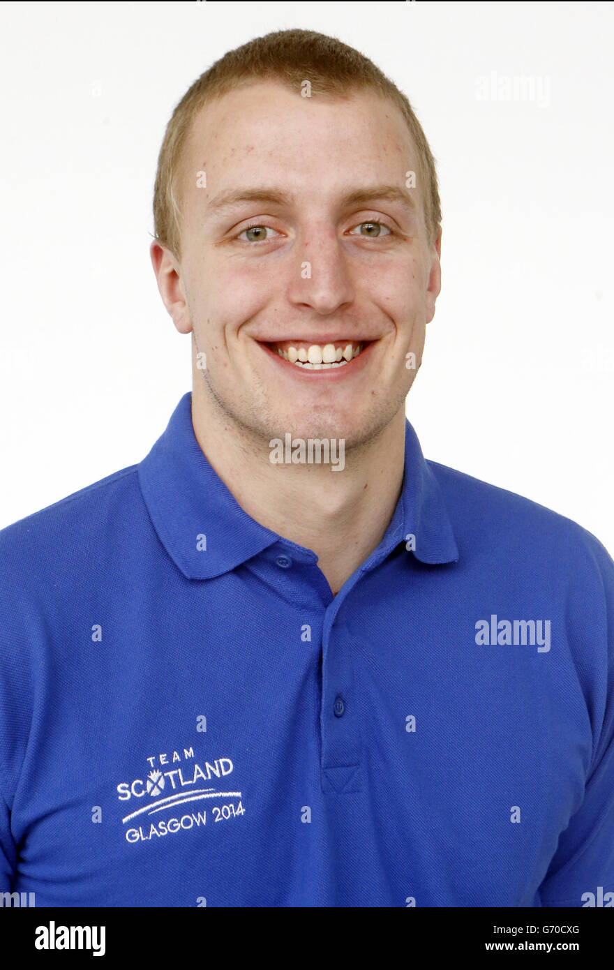 Craig Hamilton (1500m Freestyle) during the 2014 Commonwealth Games ...