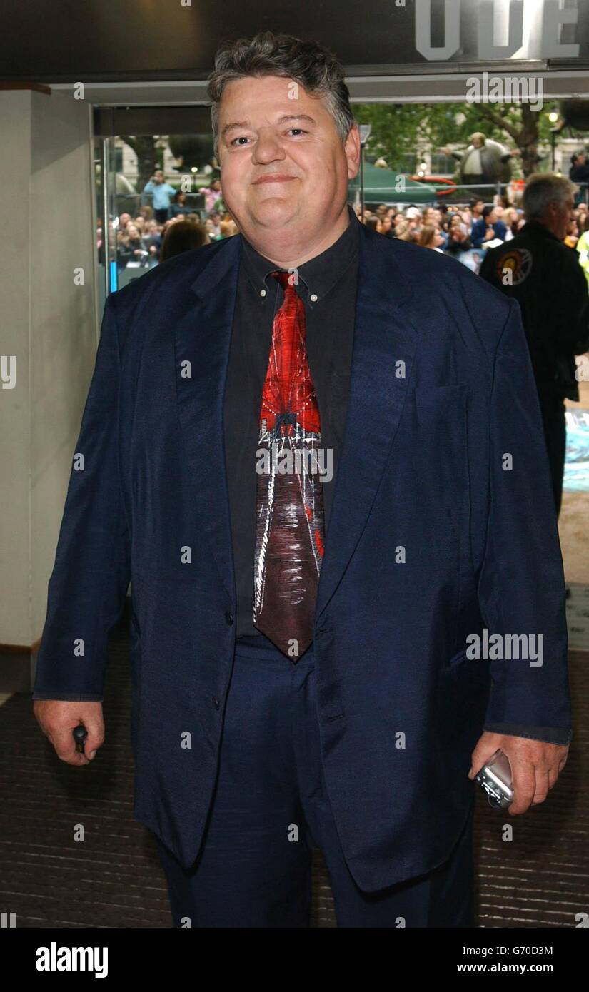 Actor Robbie Coltrane (who plays Rubeus Hagrid) arrives for the UK ...