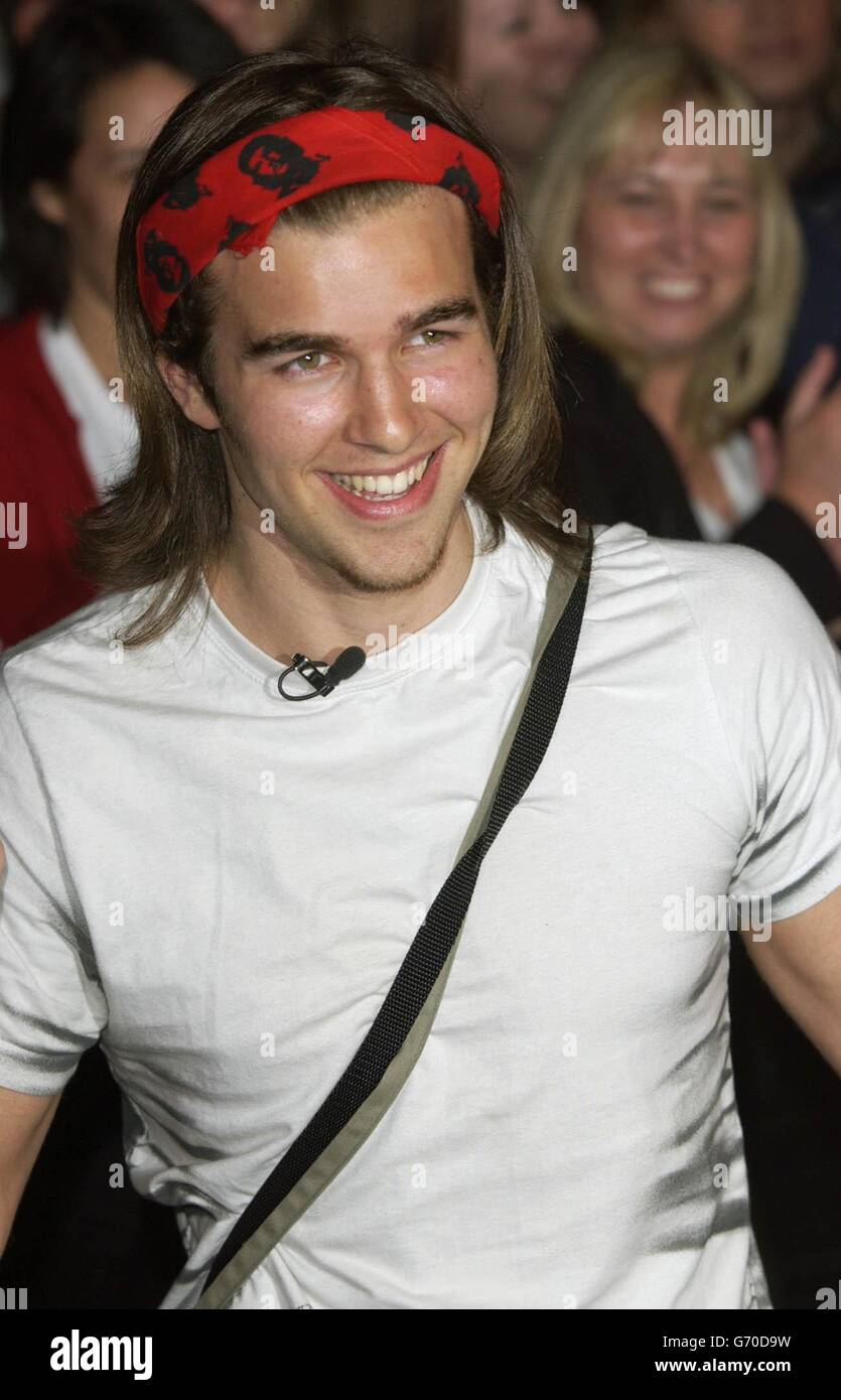 Bigbro5 bb5 television reality tv contestant stuart hi-res stock ...