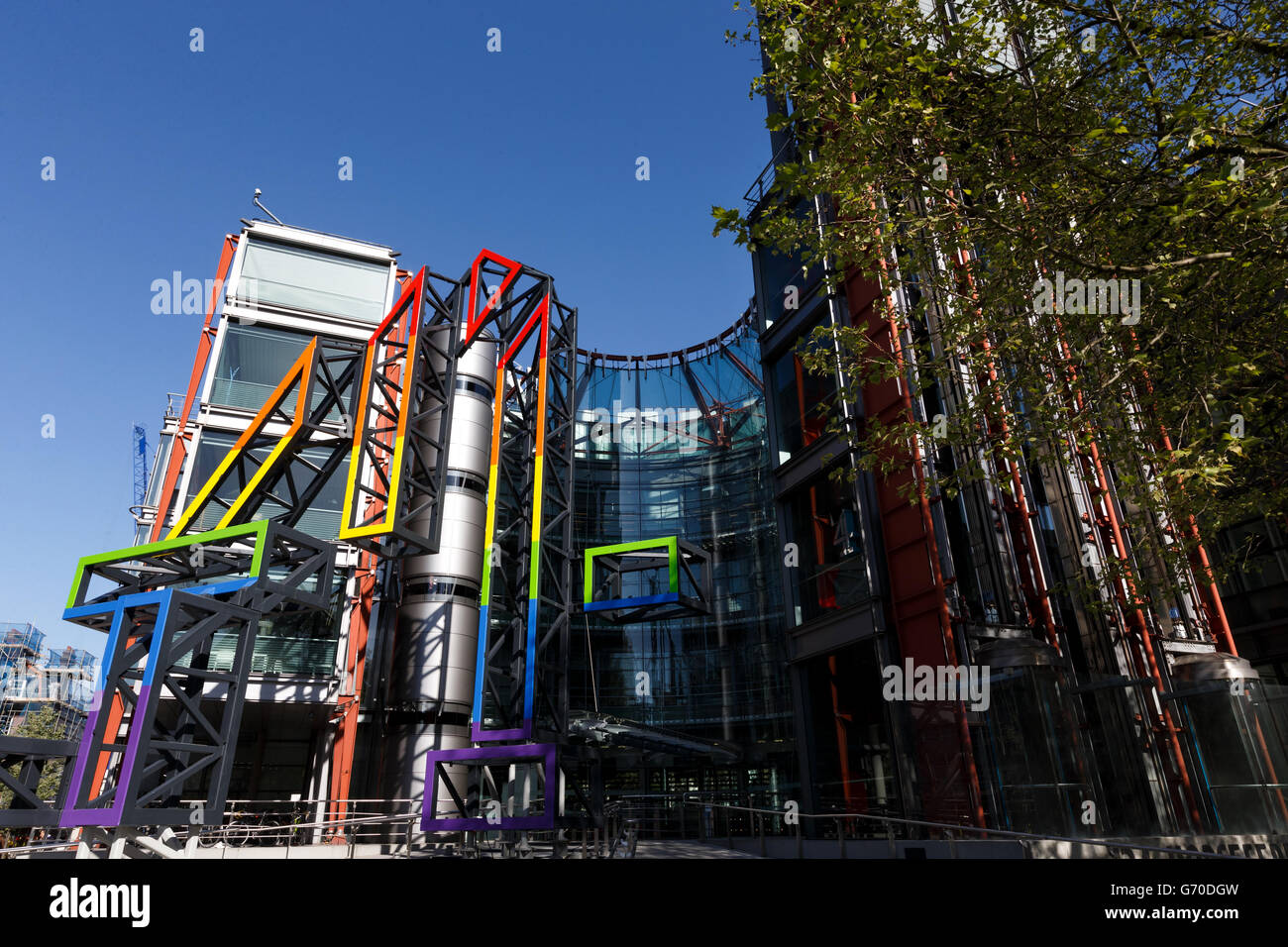 Views of London - The Channel 4 Television Headquarters Stock Photo - Alamy