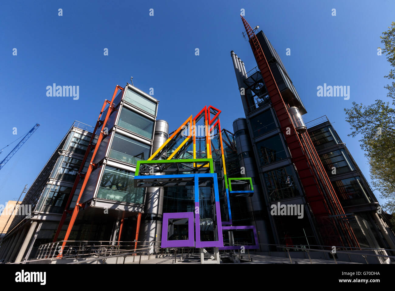 Views of London - Channel 4 Television Headquarters Stock Photo - Alamy