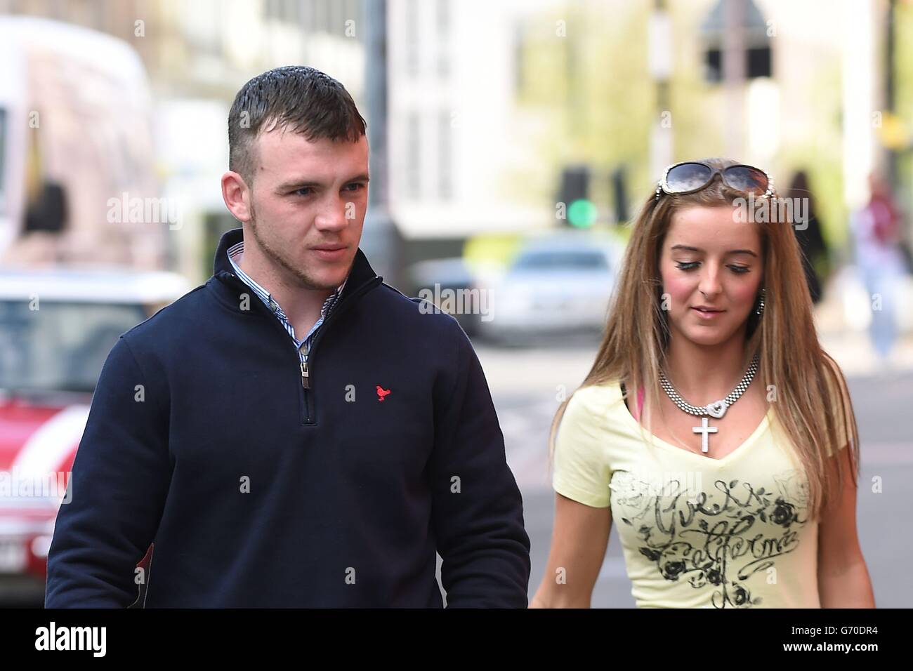 Fred Evans court case Stock Photo - Alamy