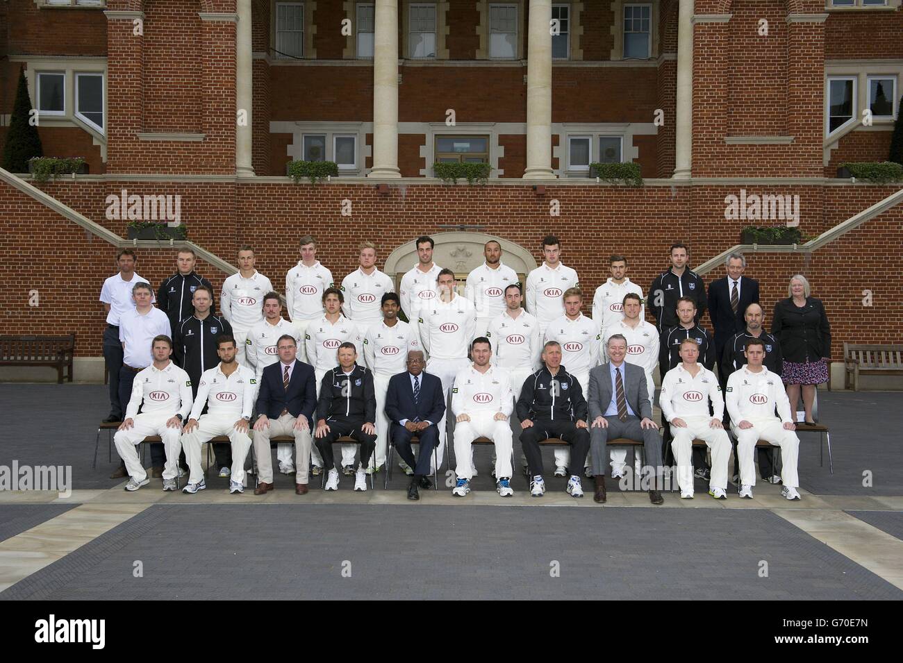 Cricket - 2014 Surrey CCC Media Day - The Oval Stock Photo - Alamy