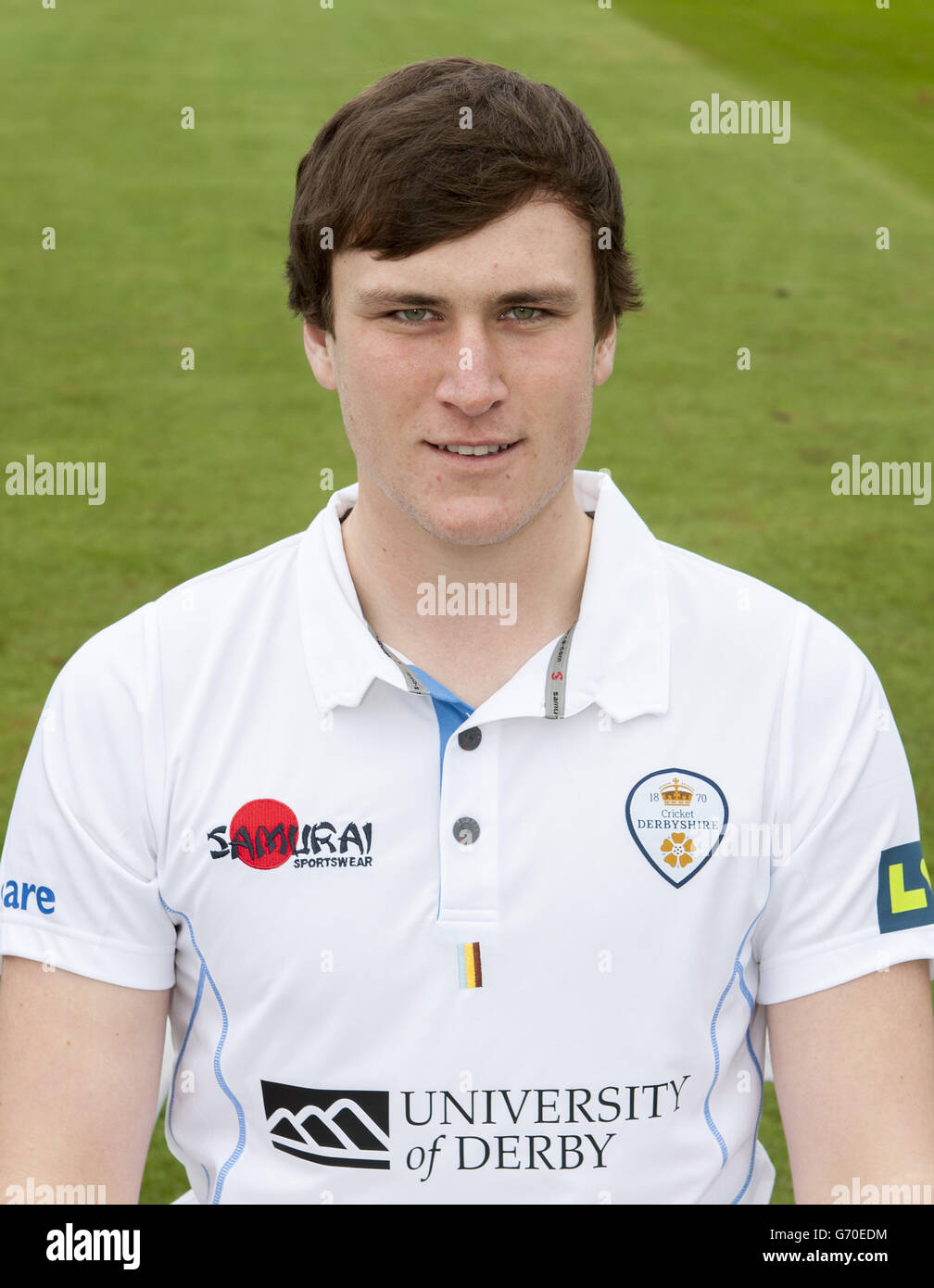 Derbyshire's Tom Knight during the media day at the 3aaa County Ground ...