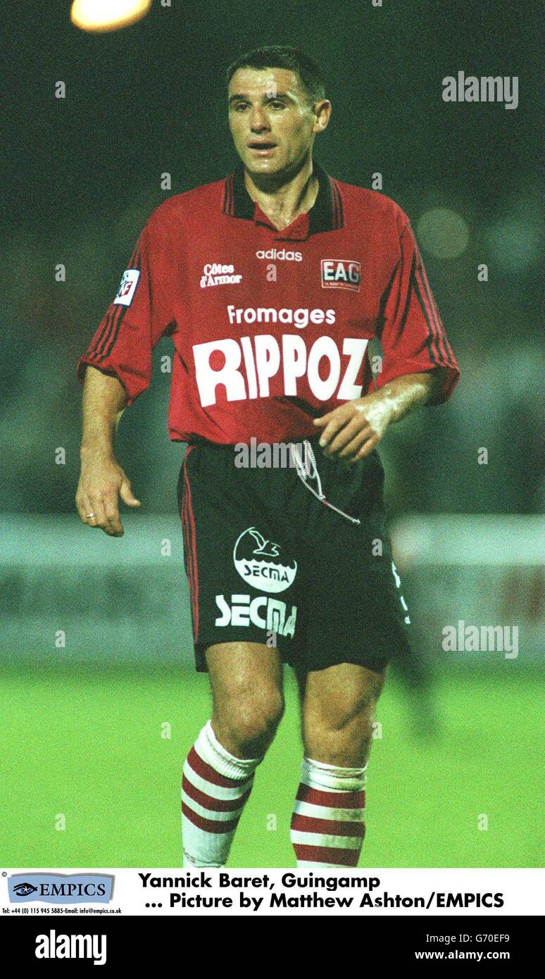 Yannick Baret, Guingamp ... Picture by Matthew Ashton/EMPICS Stock ...